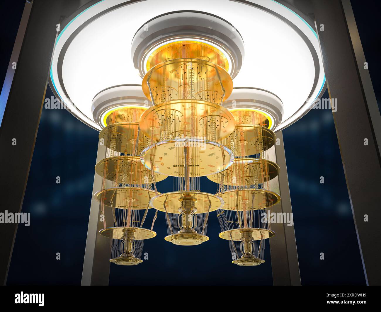Quantum computer chandelier hi-res stock photography and images - Alamy