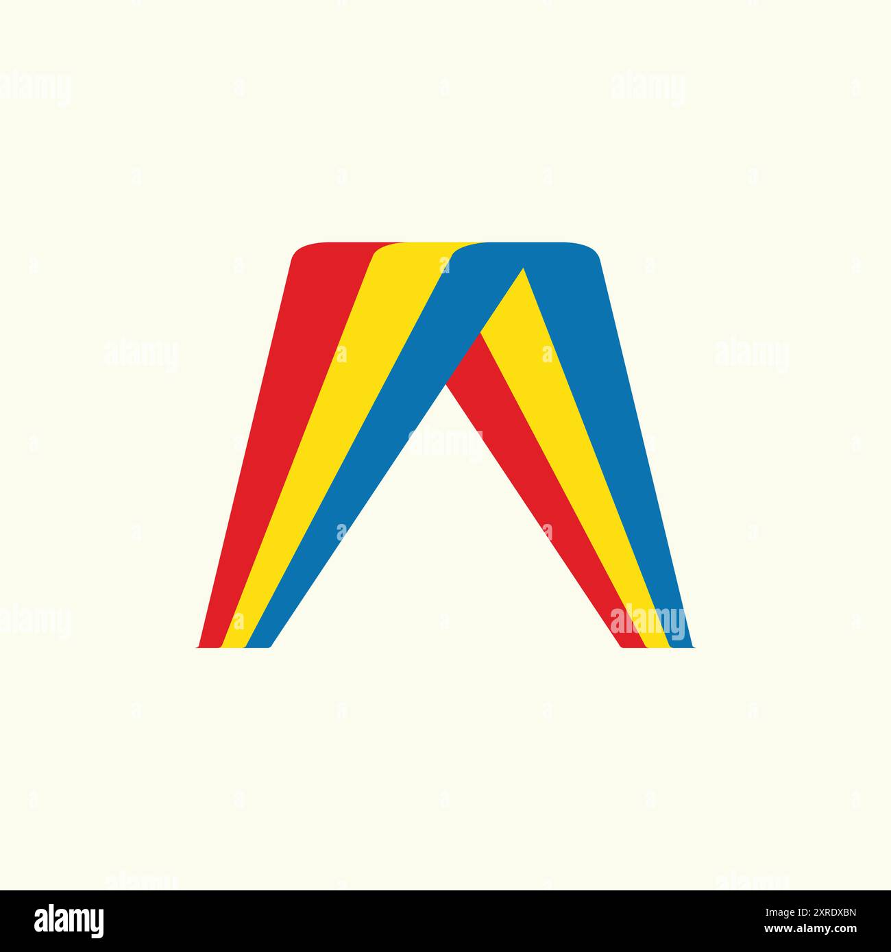 Contemporary letter a logo hi-res stock photography and images - Alamy