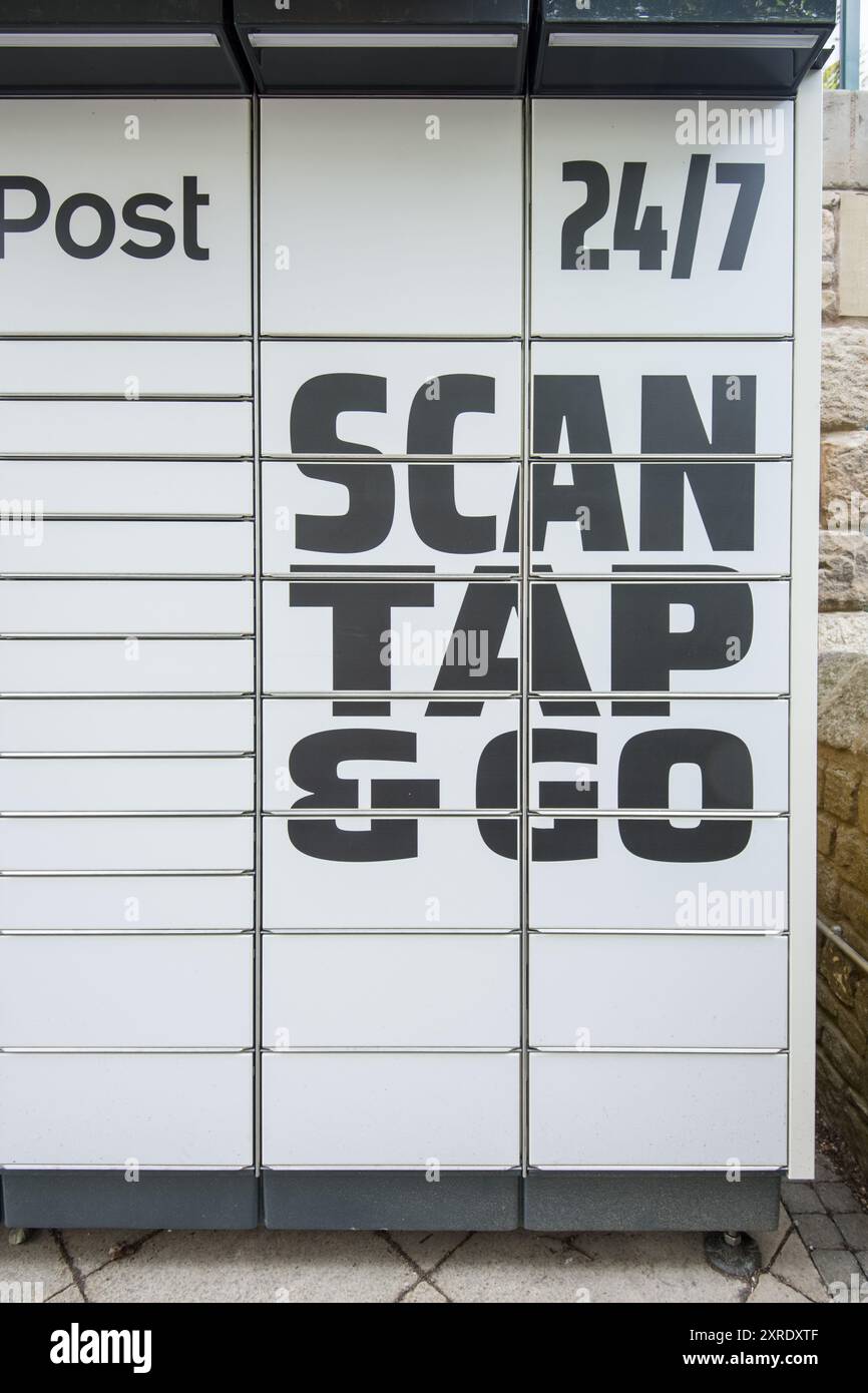 Part of a network of parcel lockers hi-res stock photography and images ...