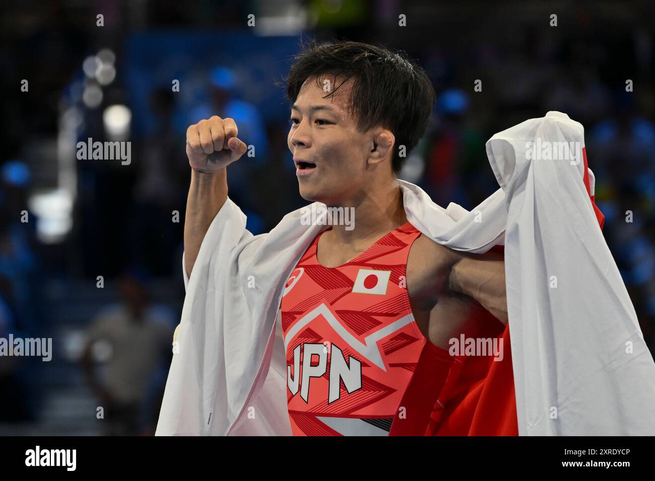 HIGUCHI Rei, Japan (JPN) vs LEE Spencer Richard (USA), Wrestling Freestyle Men's 57 kg Final at ...