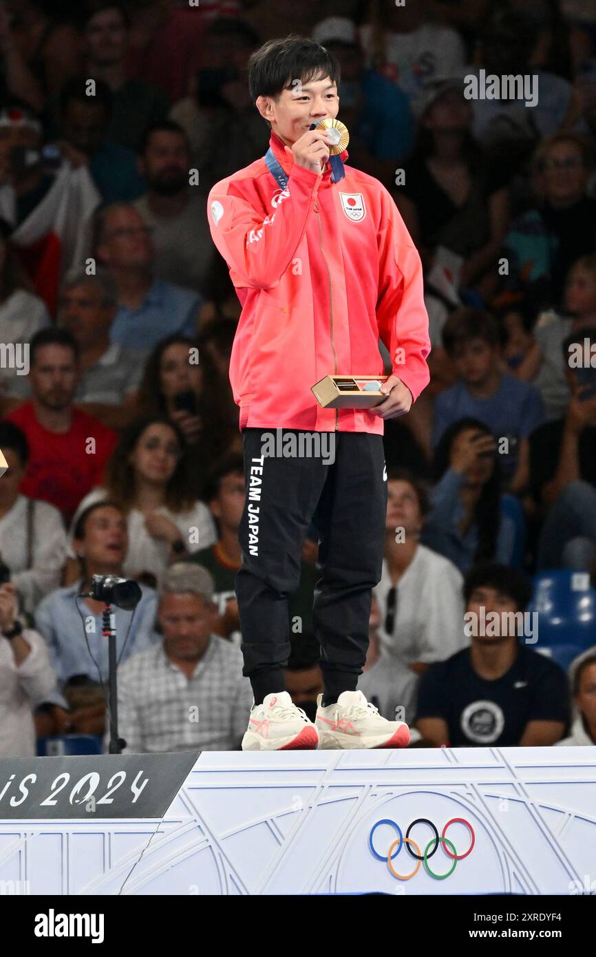 HIGUCHI Rei, Japan (JPN), Gold Medal, Medal Ceremony, Wrestling ...