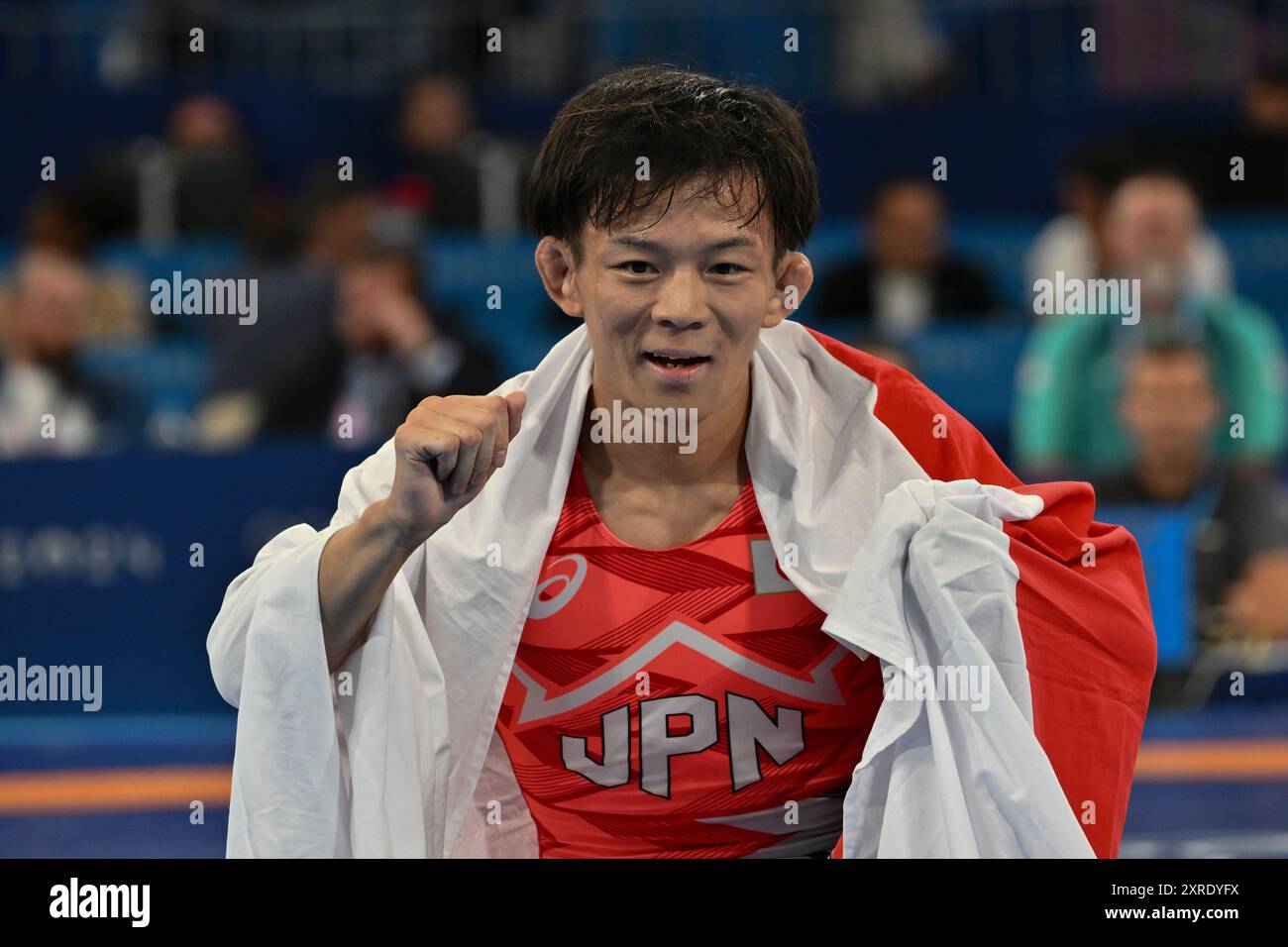 HIGUCHI Rei, Japan (JPN) vs LEE Spencer Richard (USA), Wrestling Freestyle Men's 57 kg Final at ...