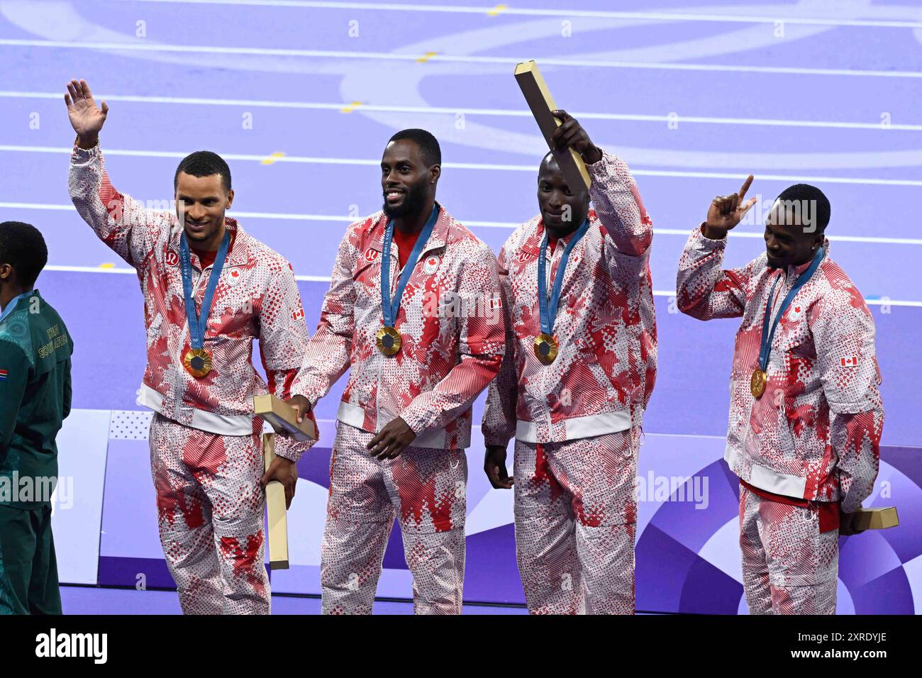 BLAKE Jerome, BROWN Aaron, De GRASSE Andre and RODNEY Brendon ( Team ...