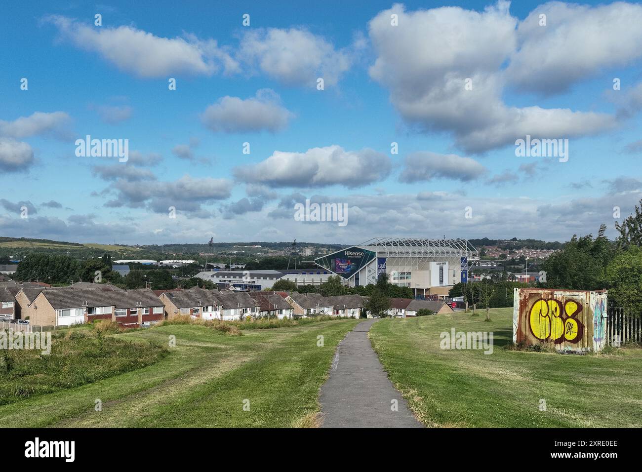 Elland road general view championship hi-res stock photography and ...