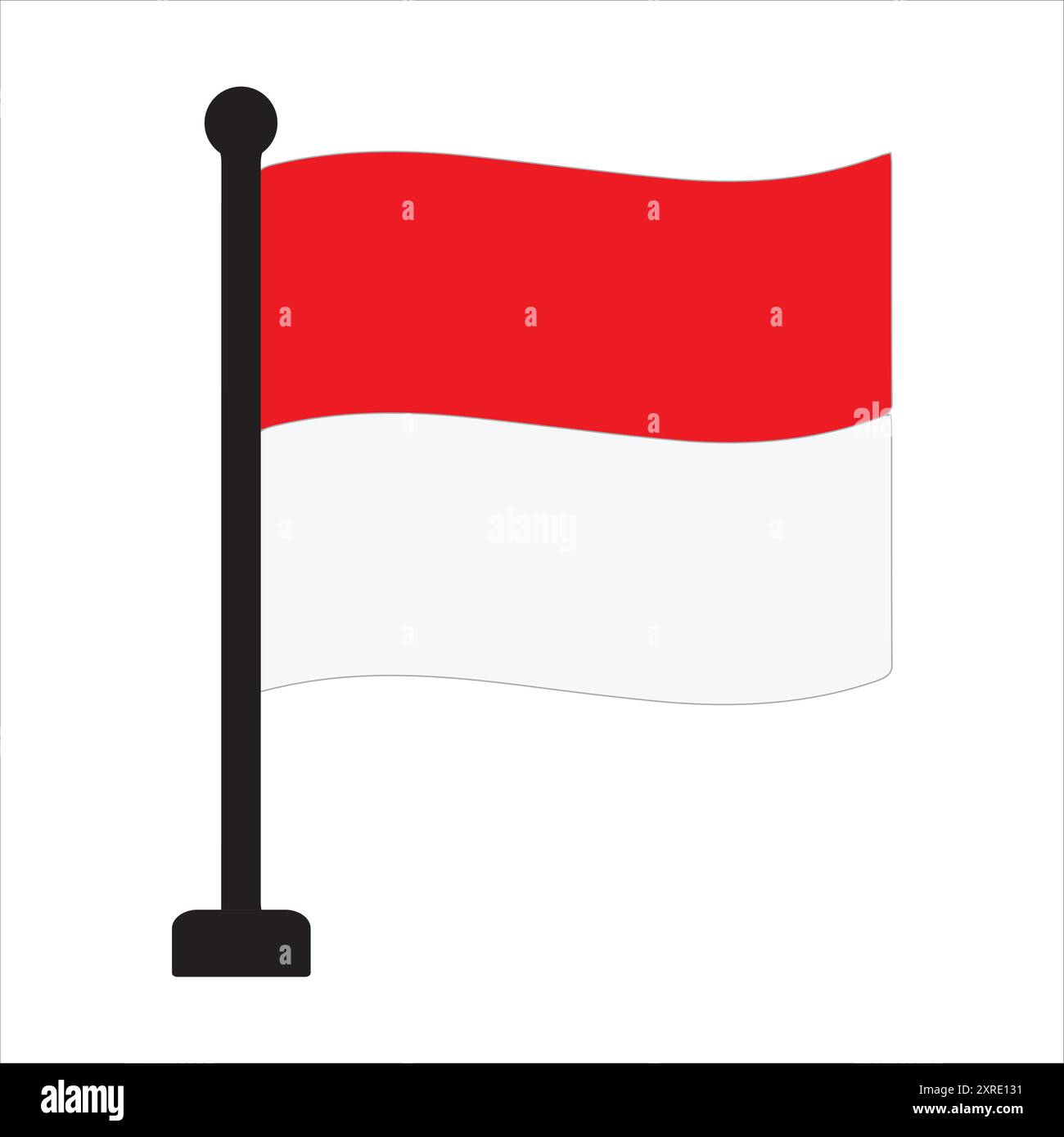 Horizontal flag pole Stock Vector Images - Alamy