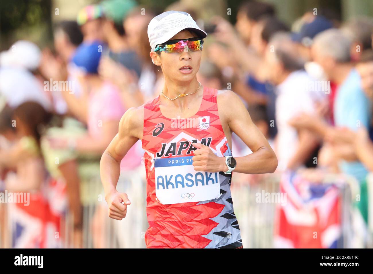 Paris, France. 10th Aug, 2024. Akira Akasaki (JPN) Marathon : Men's ...