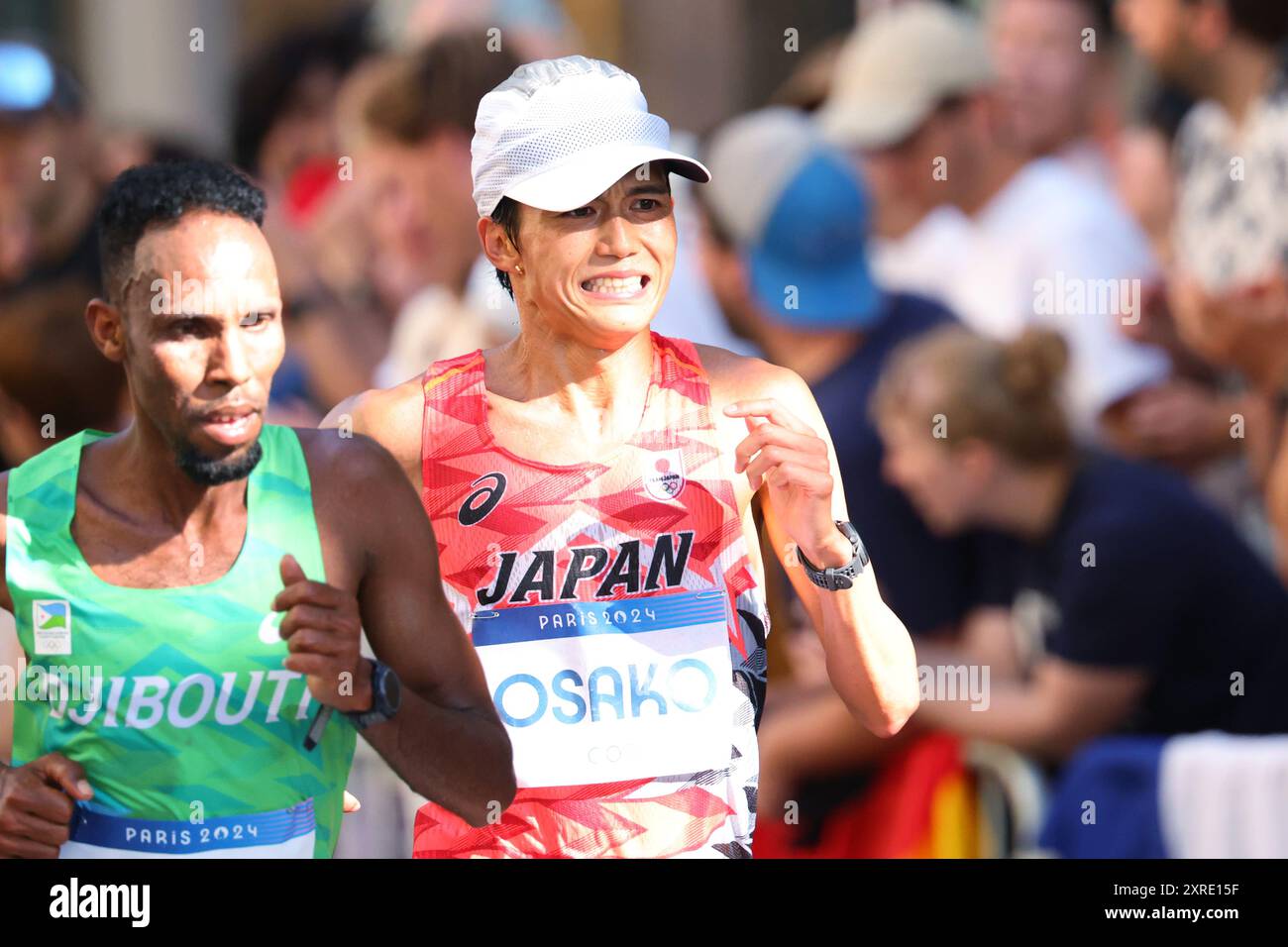 Paris, France. 10th Aug, 2024. Suguru Osako (JPN) Marathon : Men's ...