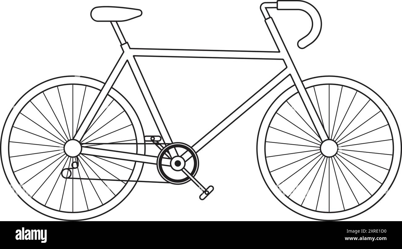 Racing bike icon illustration element design Stock Vector Image & Art ...