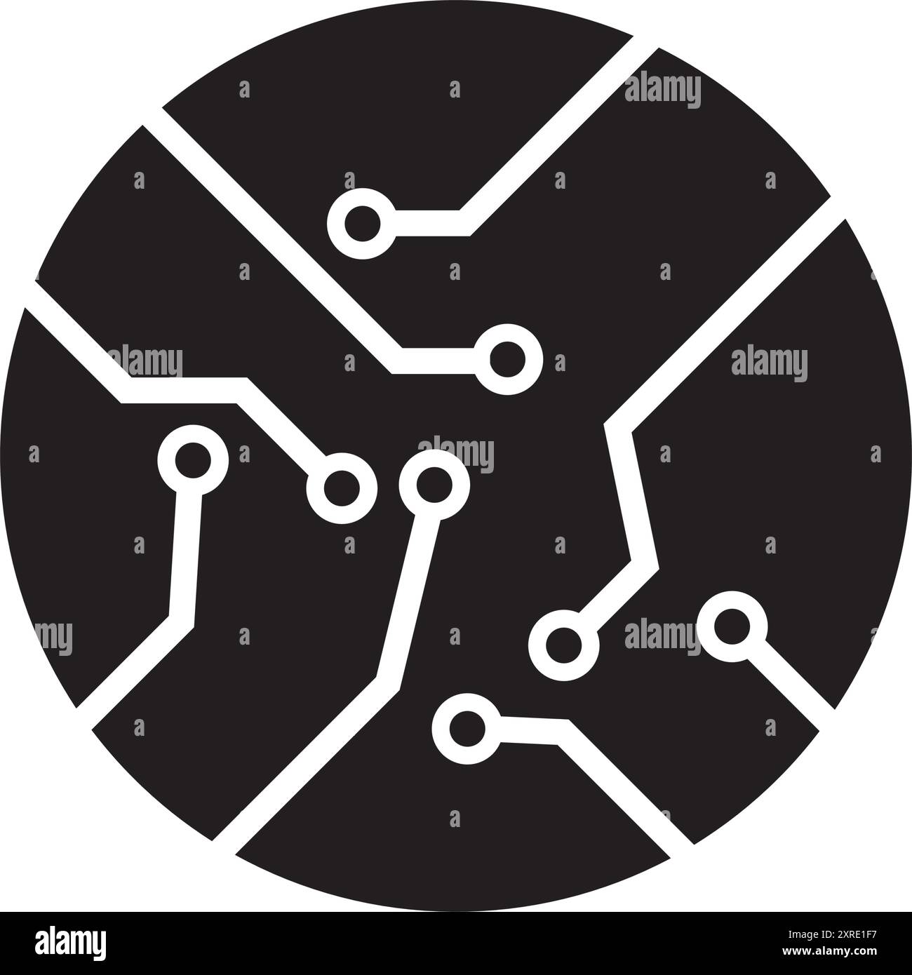 Circuit board icon element design Stock Vector Image & Art - Alamy