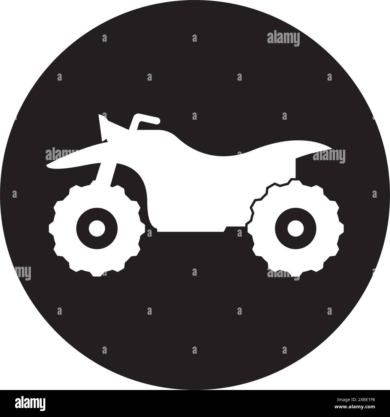 ATV vehicle icon illustration element design Stock Vector Image & Art ...