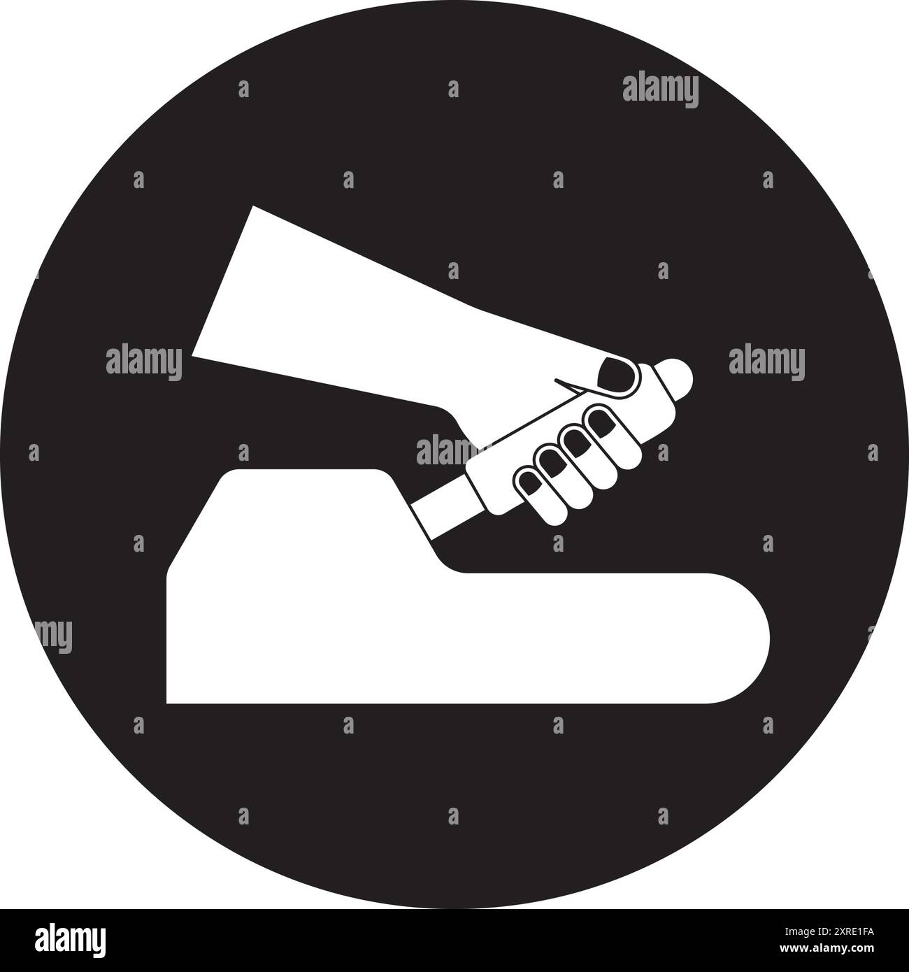 Handbrake symbol icon illustration element design Stock Vector Image ...