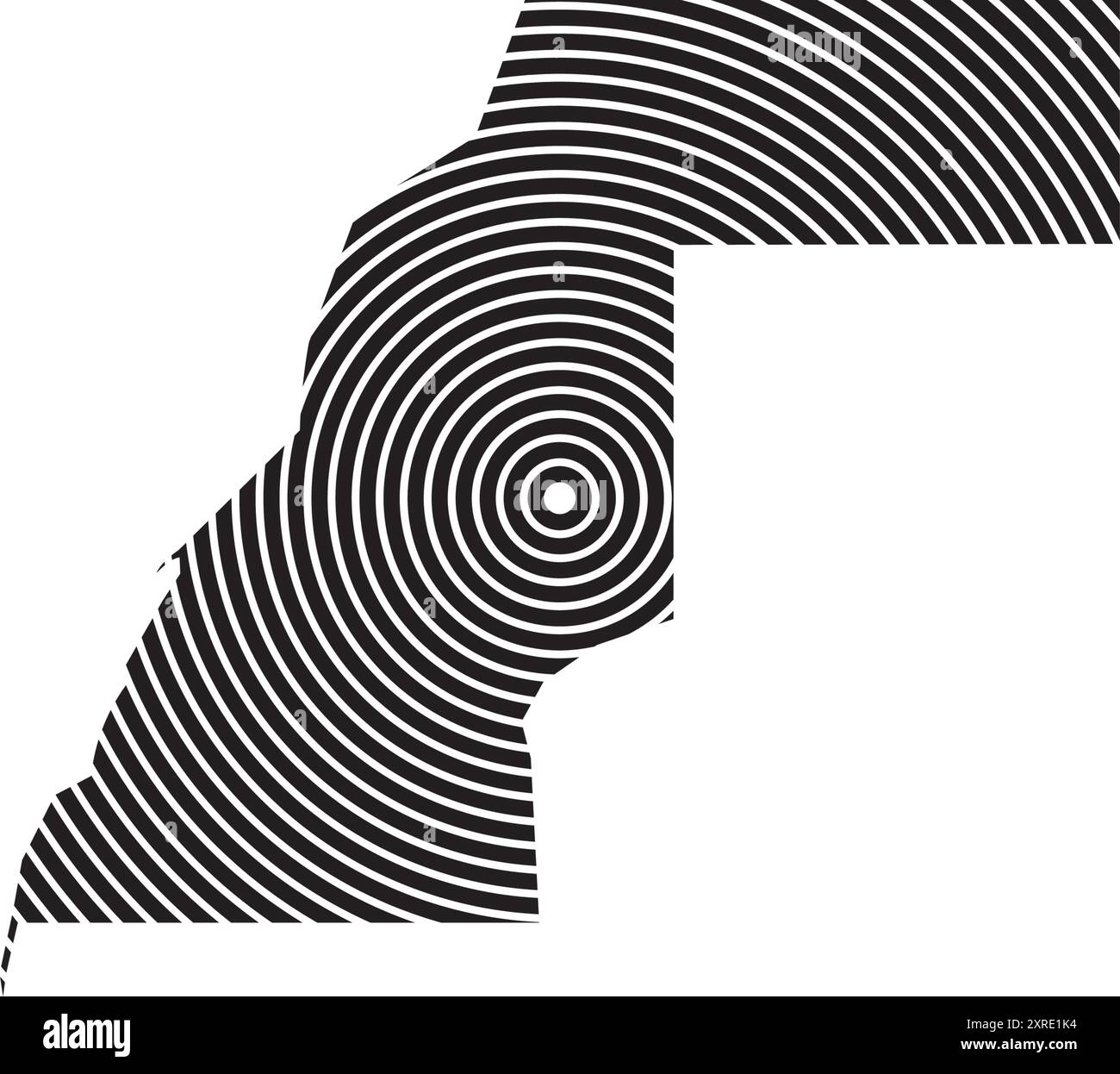 Blank western sahara map hi-res stock photography and images - Alamy