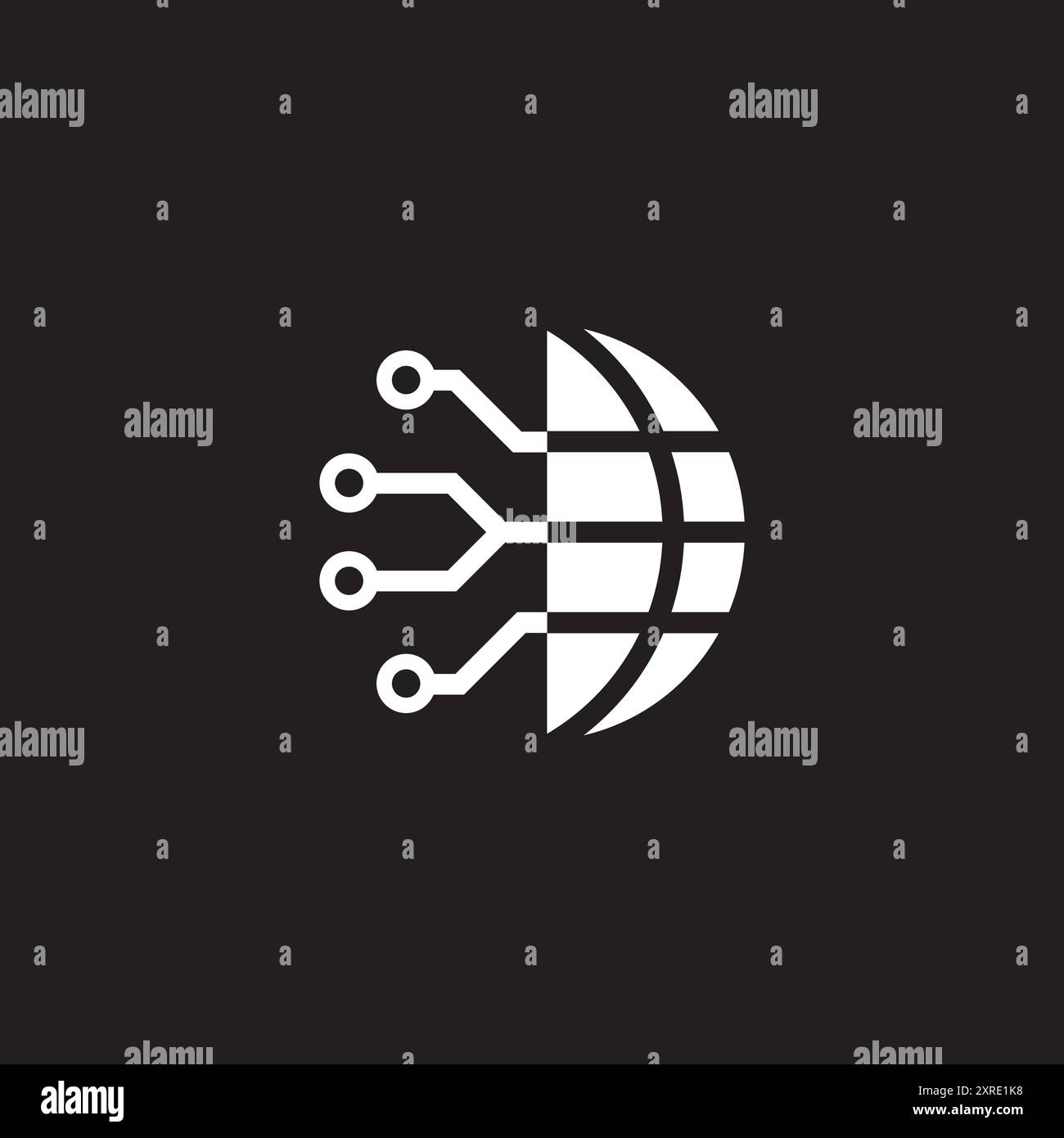 Circuit board icon element design Stock Vector Image & Art - Alamy