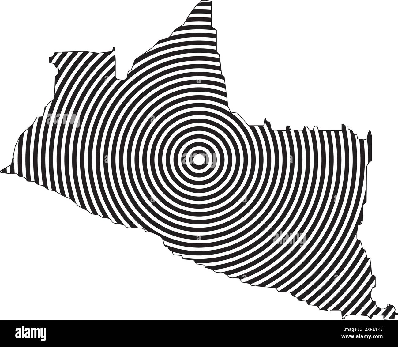 Yogyakarta map icon, one of the special regions in Indonesia Stock ...