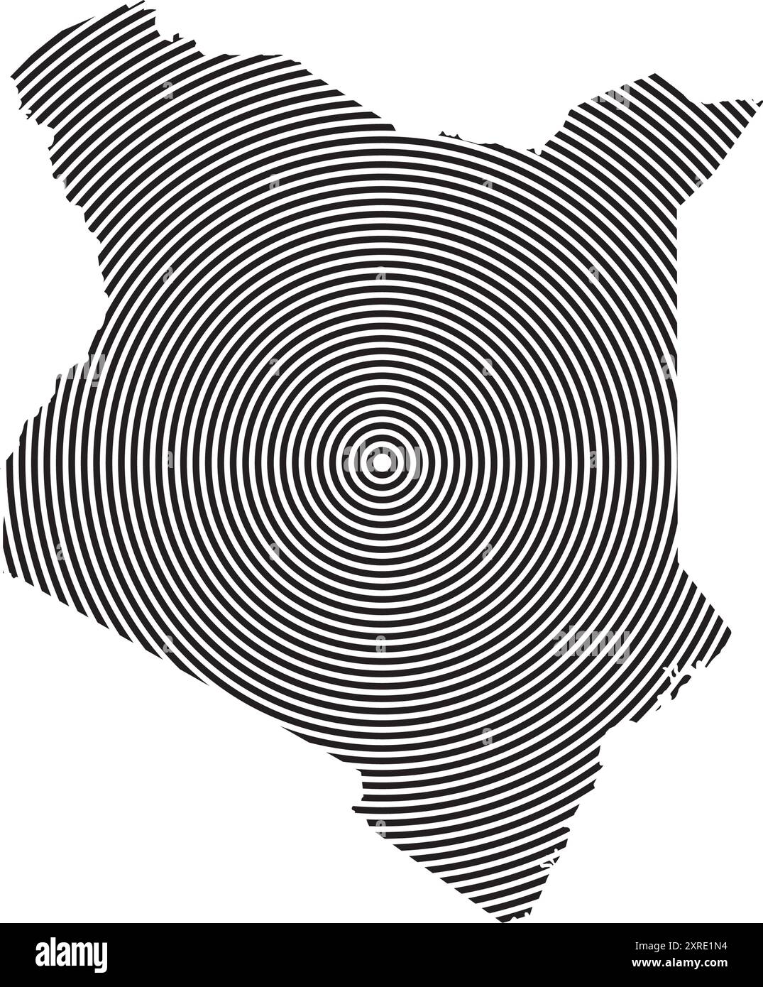 Kenya map icon vector Cut Out Stock Images & Pictures - Alamy