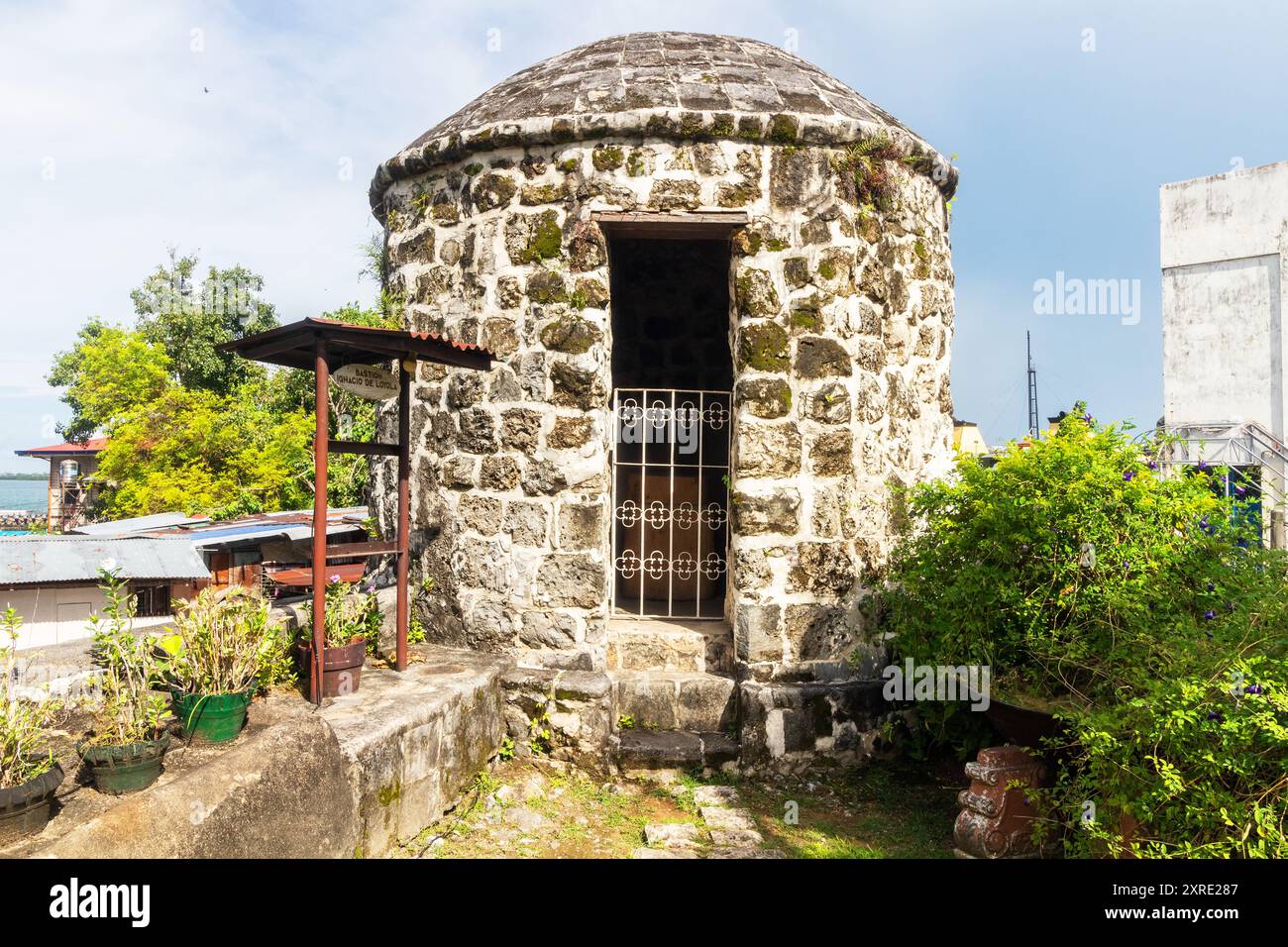 Bulwark at Fort San Pedro, a Spanish colonial era fortification in Cebu ...