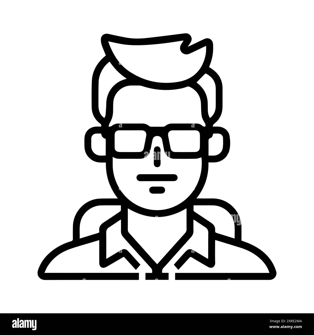 Driver icon or modern line symbol. Vector line art and icon design with ...