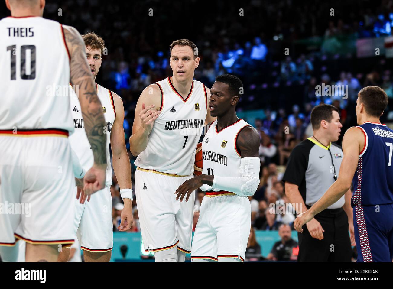 FRA, Olympische Spiele Paris 2024, Deutschland (GER) vs Serbien (GER ...