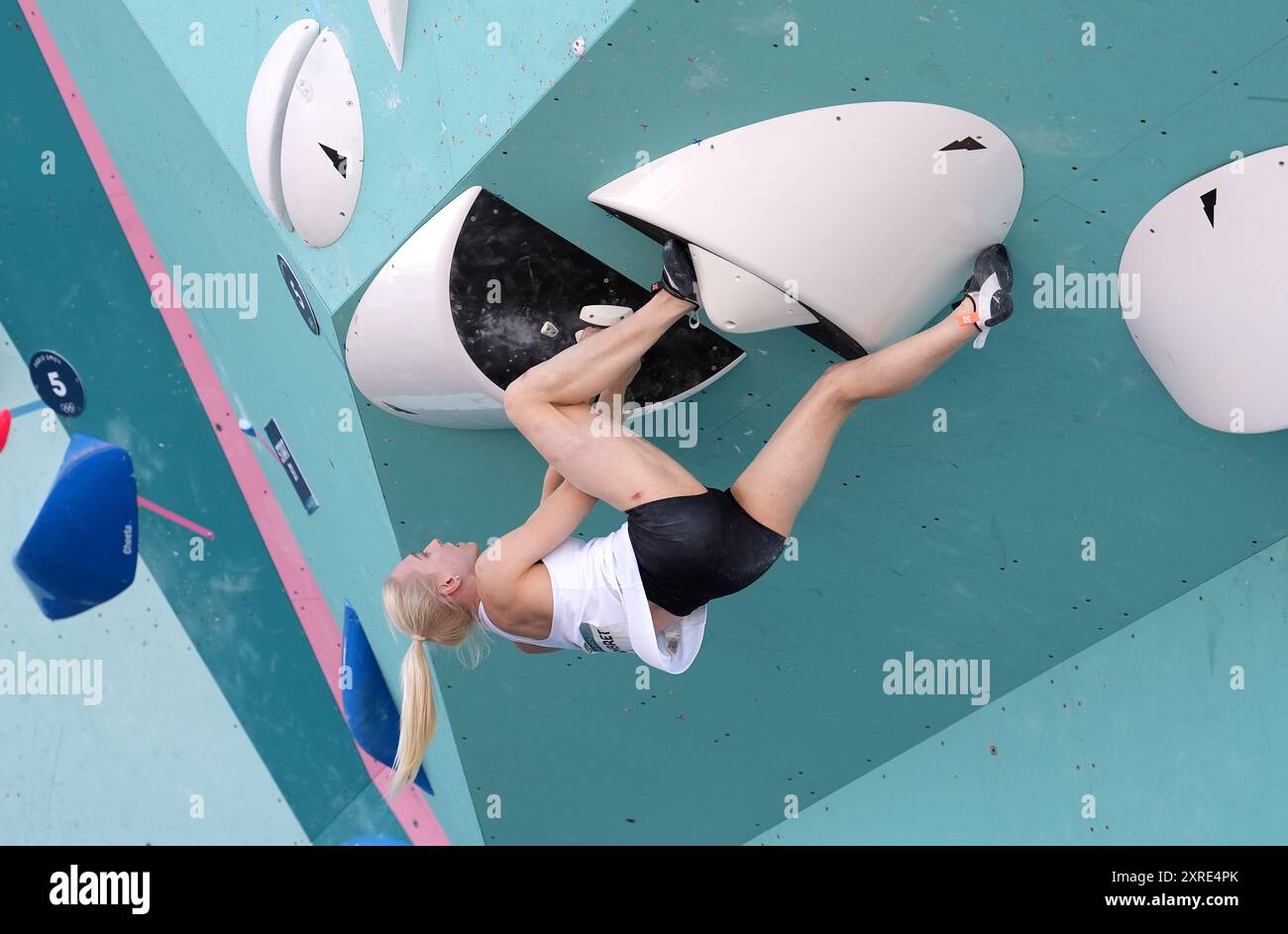 Slovenia's Janja Garnbret during the Women's Boulder & Lead, Final at ...