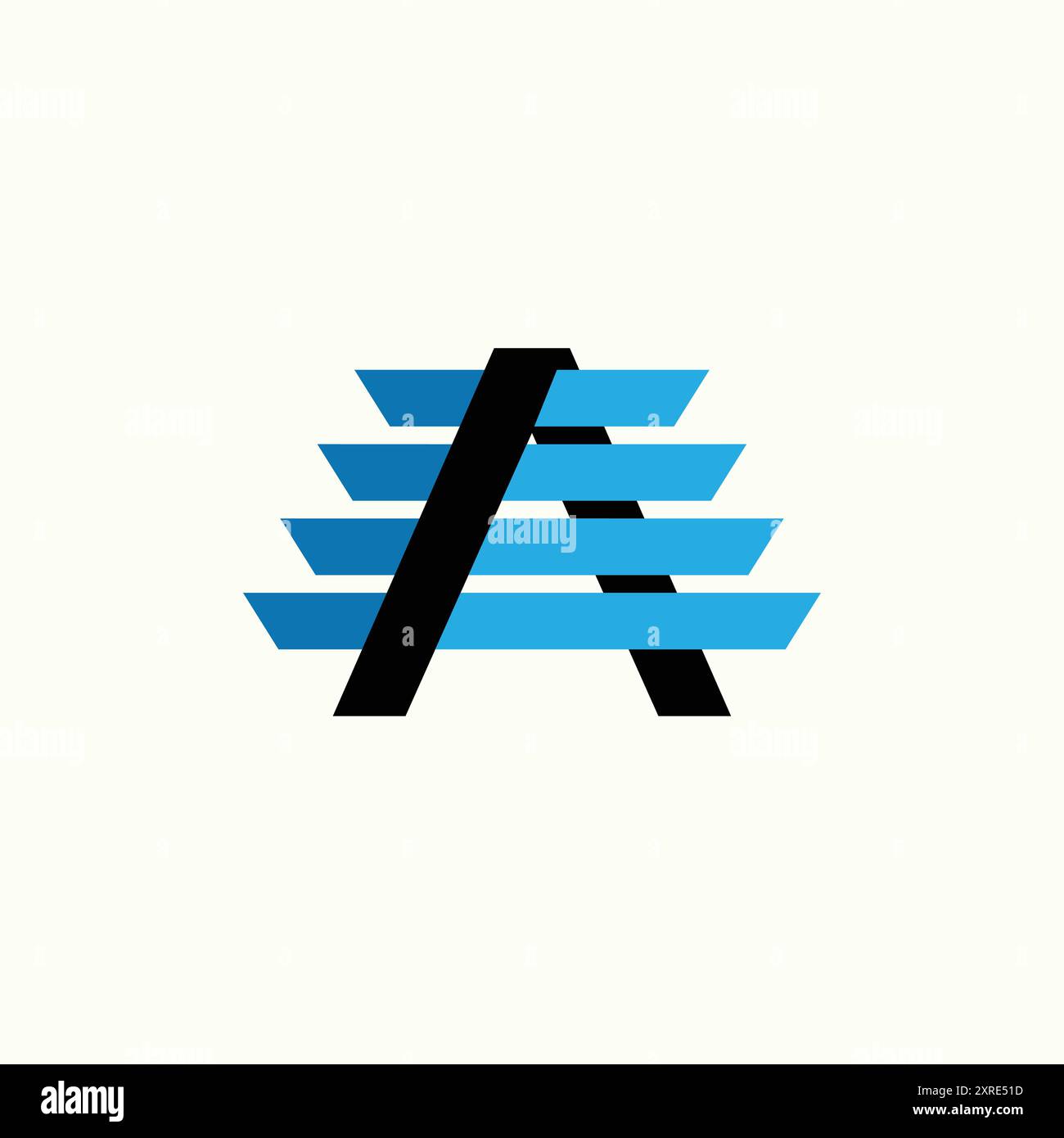 Blue people in line Stock Vector Images - Alamy