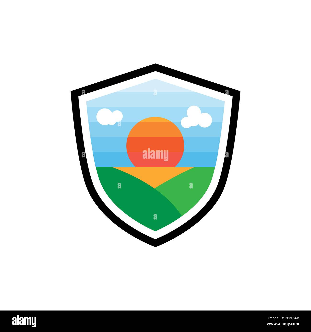 Farming Harvest Produce Badge Logo Stock Vector Image & Art - Alamy