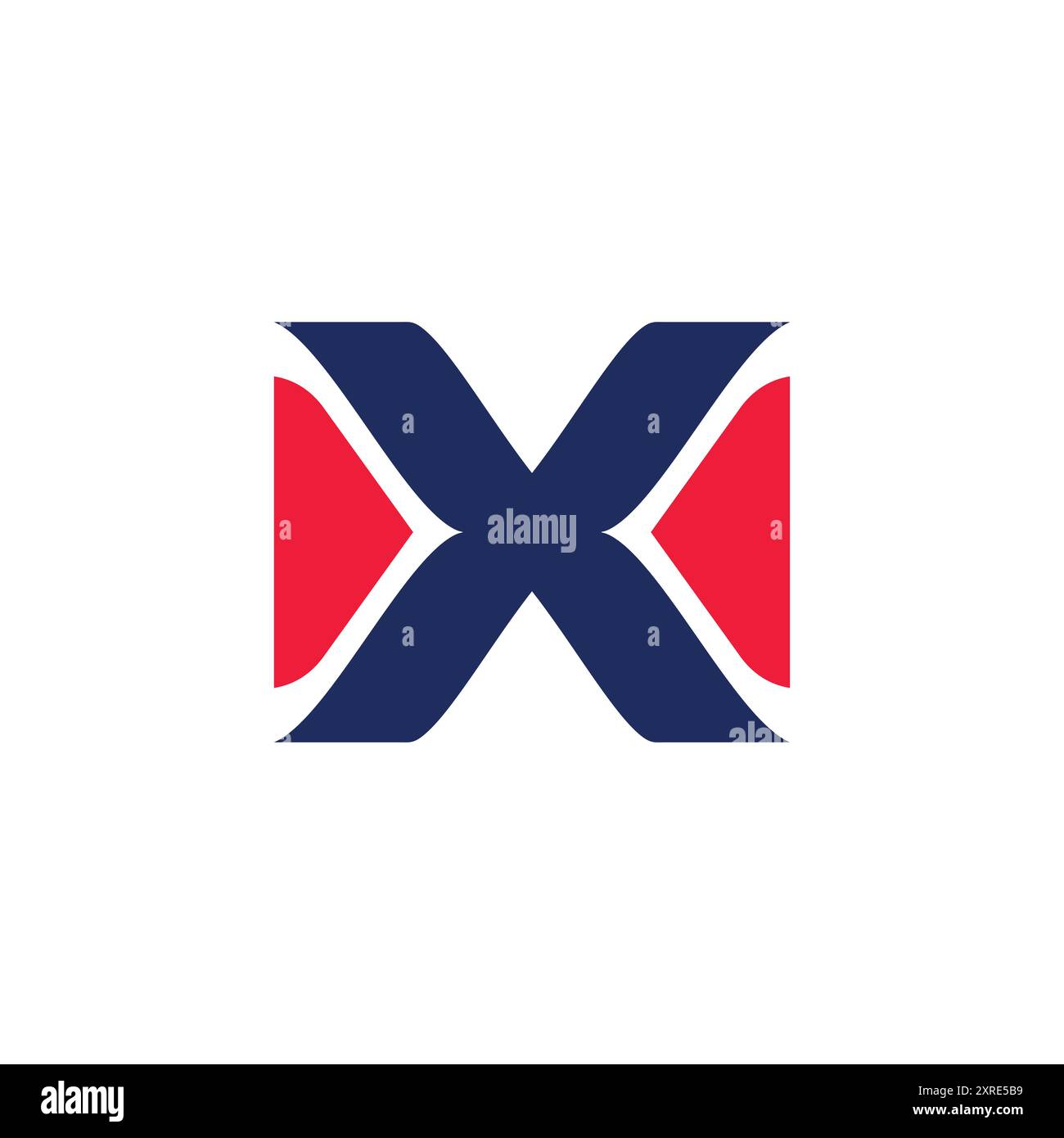 Contemporary x logo Cut Out Stock Images & Pictures - Alamy