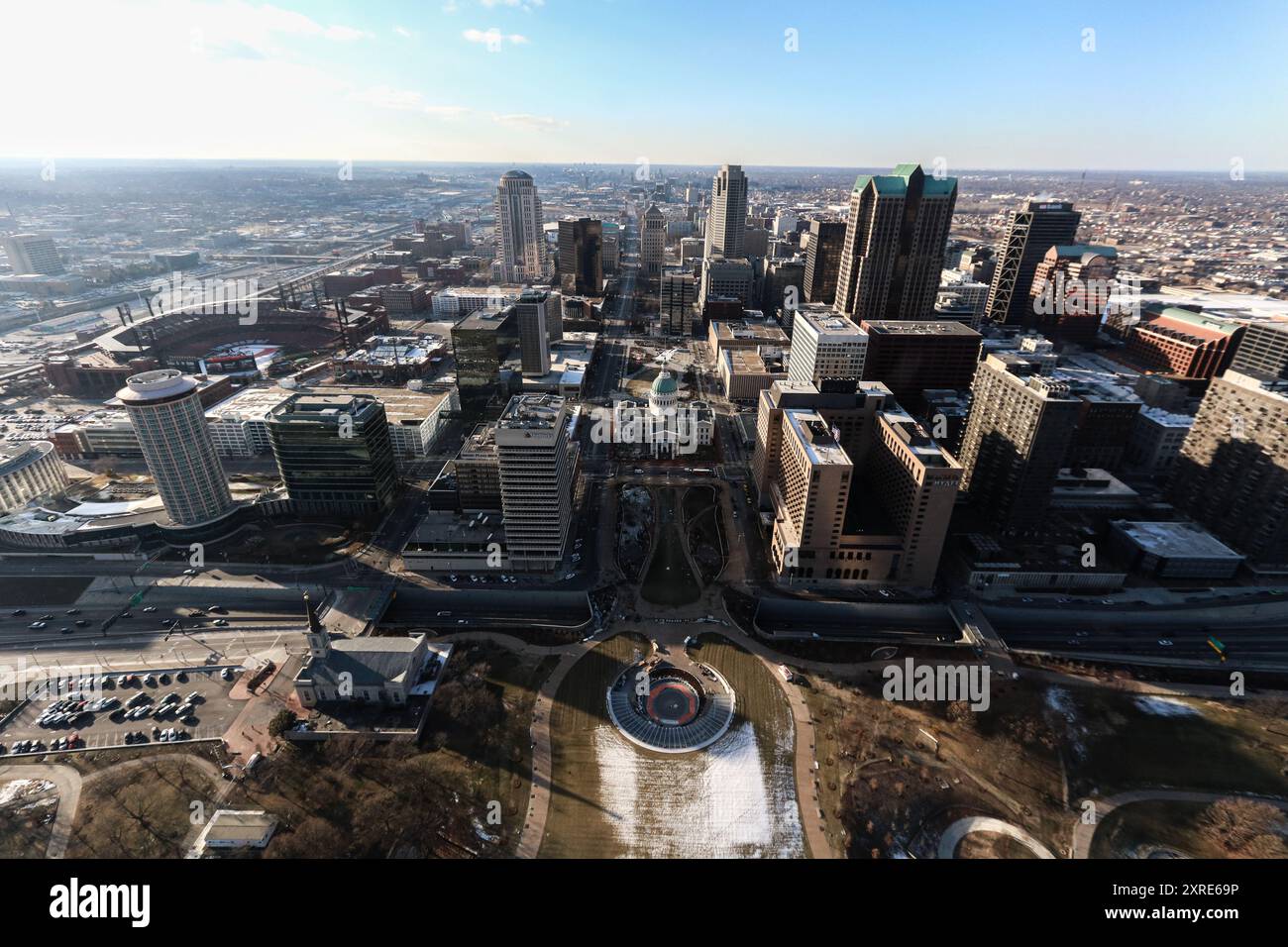 Missouri saint st louis aerial hi-res stock photography and images - Alamy