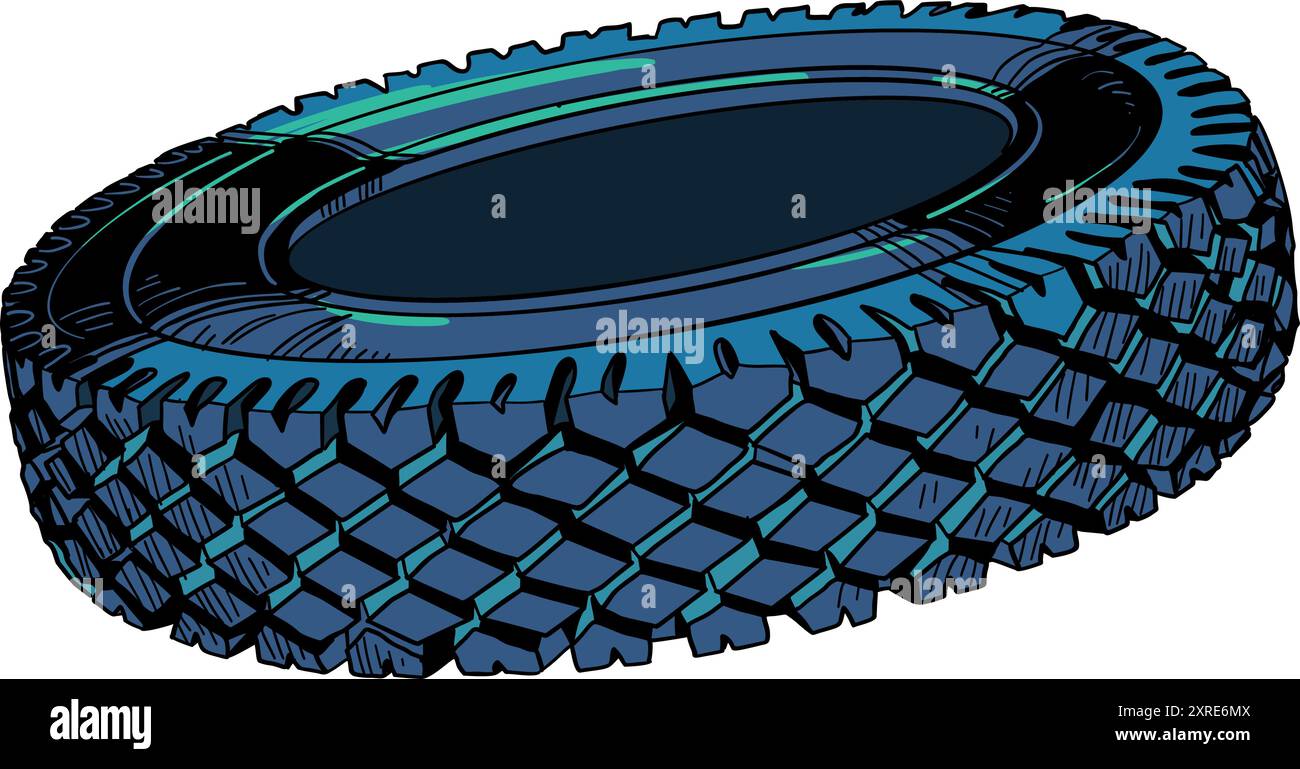 High quality and durable tire. Car repair and tire replacement during ...