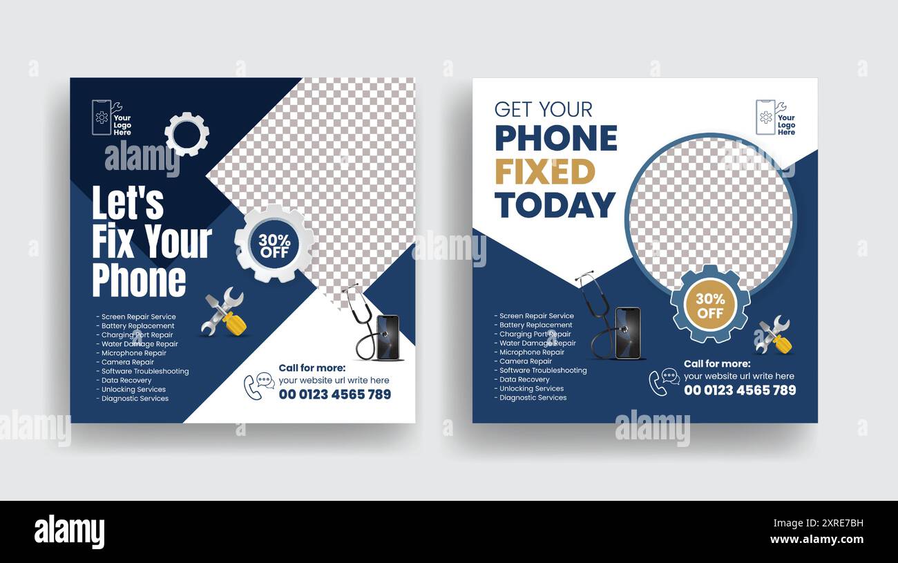 Lawn and gardening social media post hi-res stock photography and ...