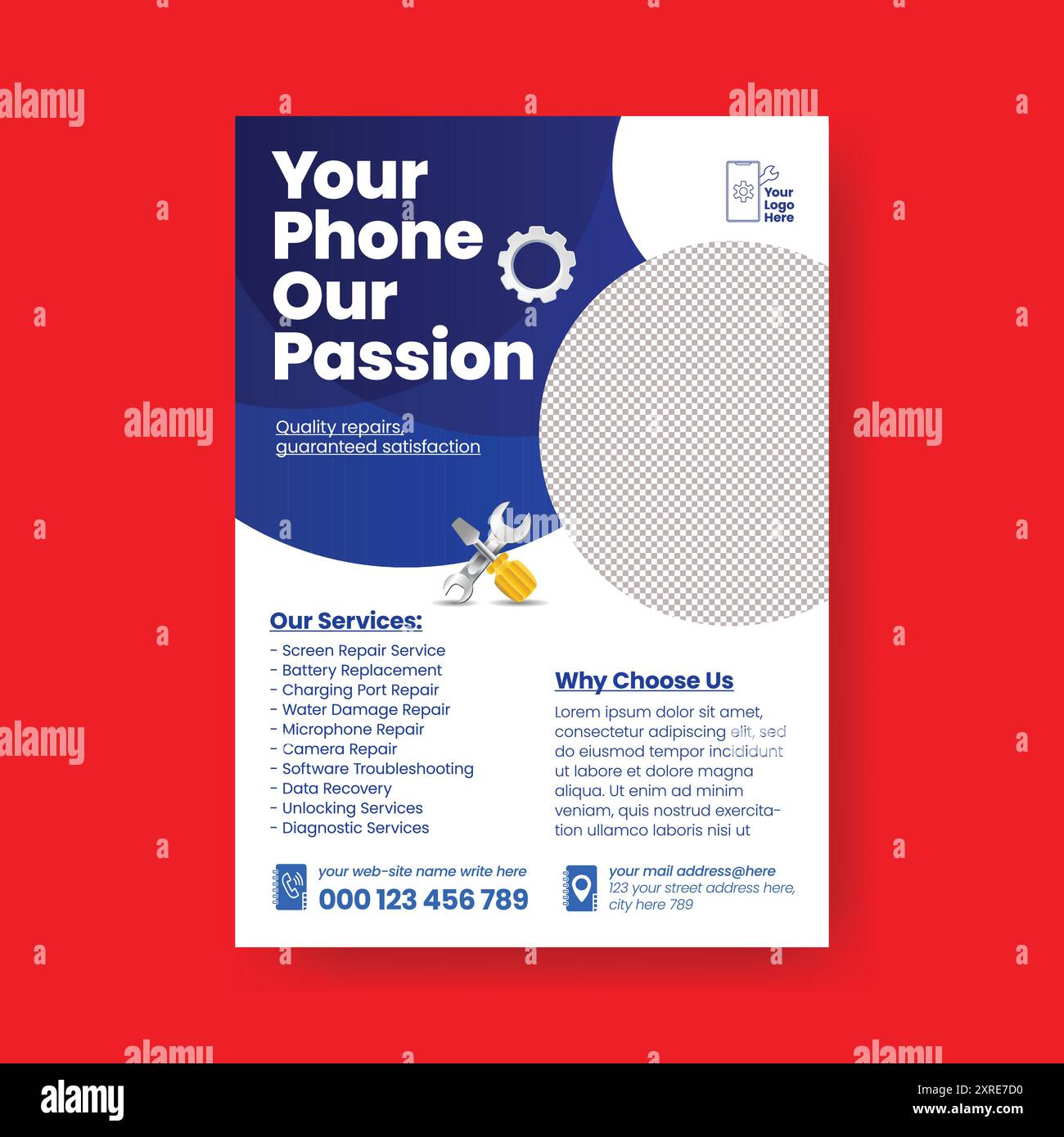 Specialist for media and information service Stock Vector Images - Alamy