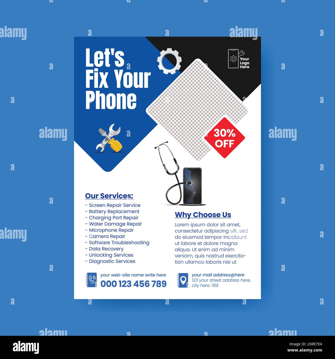 Hvac advertisement Stock Vector Images - Alamy