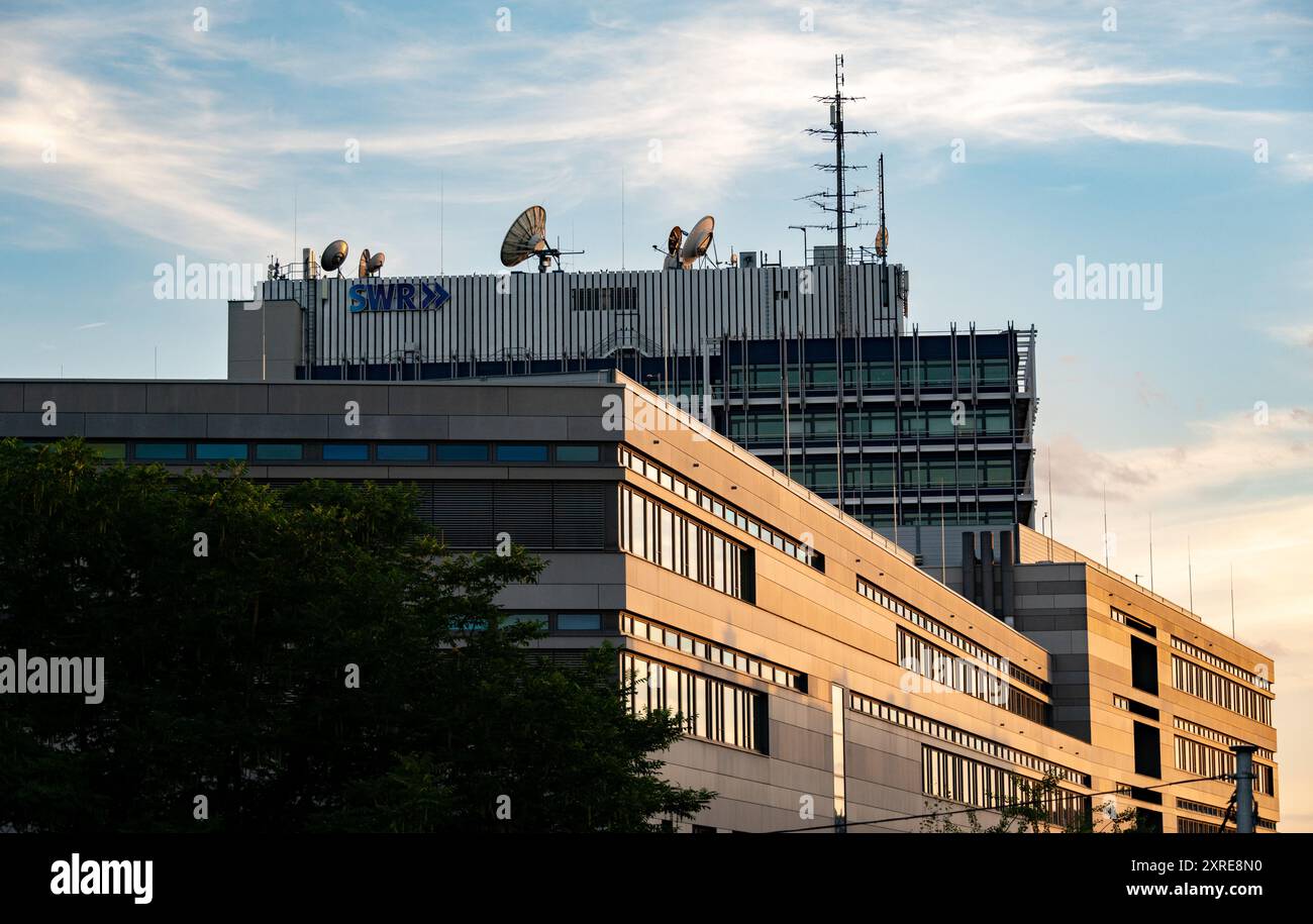 The SWR TV Channel building Stock Photo - Alamy