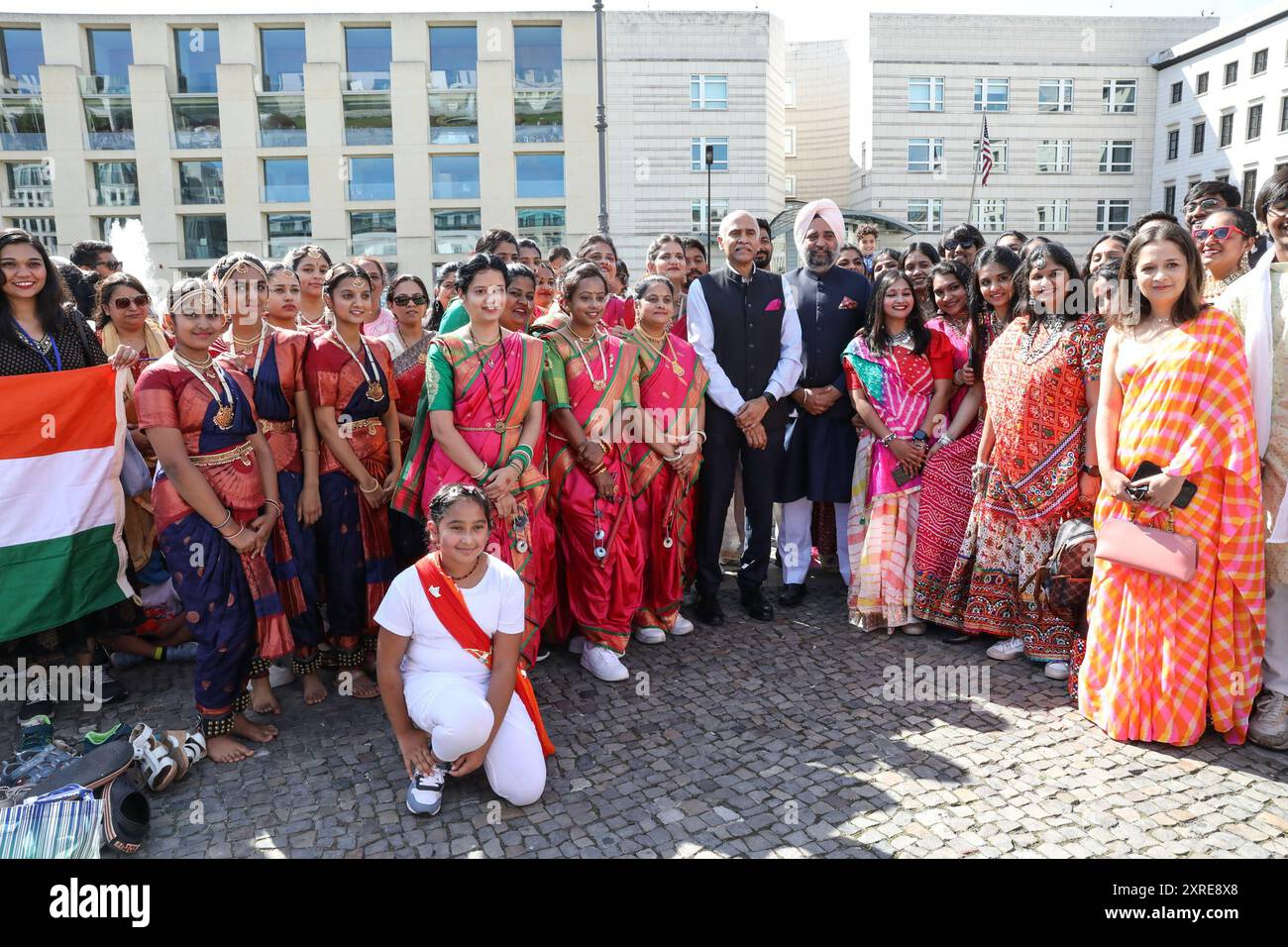 The Indian community in Berlin marked India's 78th Independence Day ...