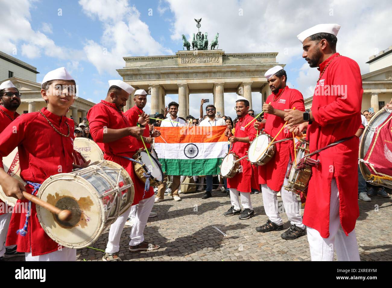 The Indian community in Berlin marked India's 78th Independence Day ...