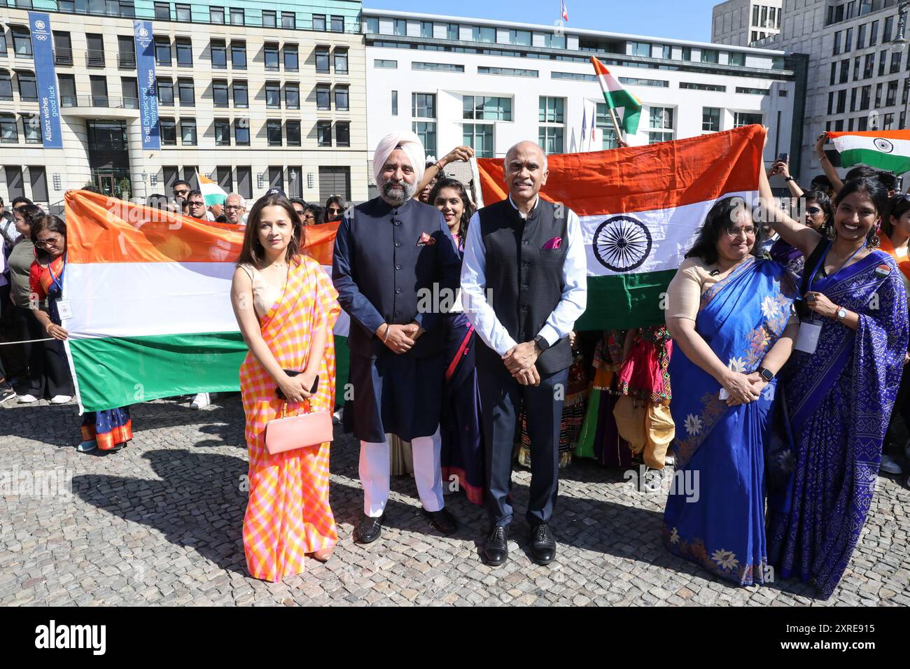 The Indian community in Berlin marked India's 78th Independence Day ...