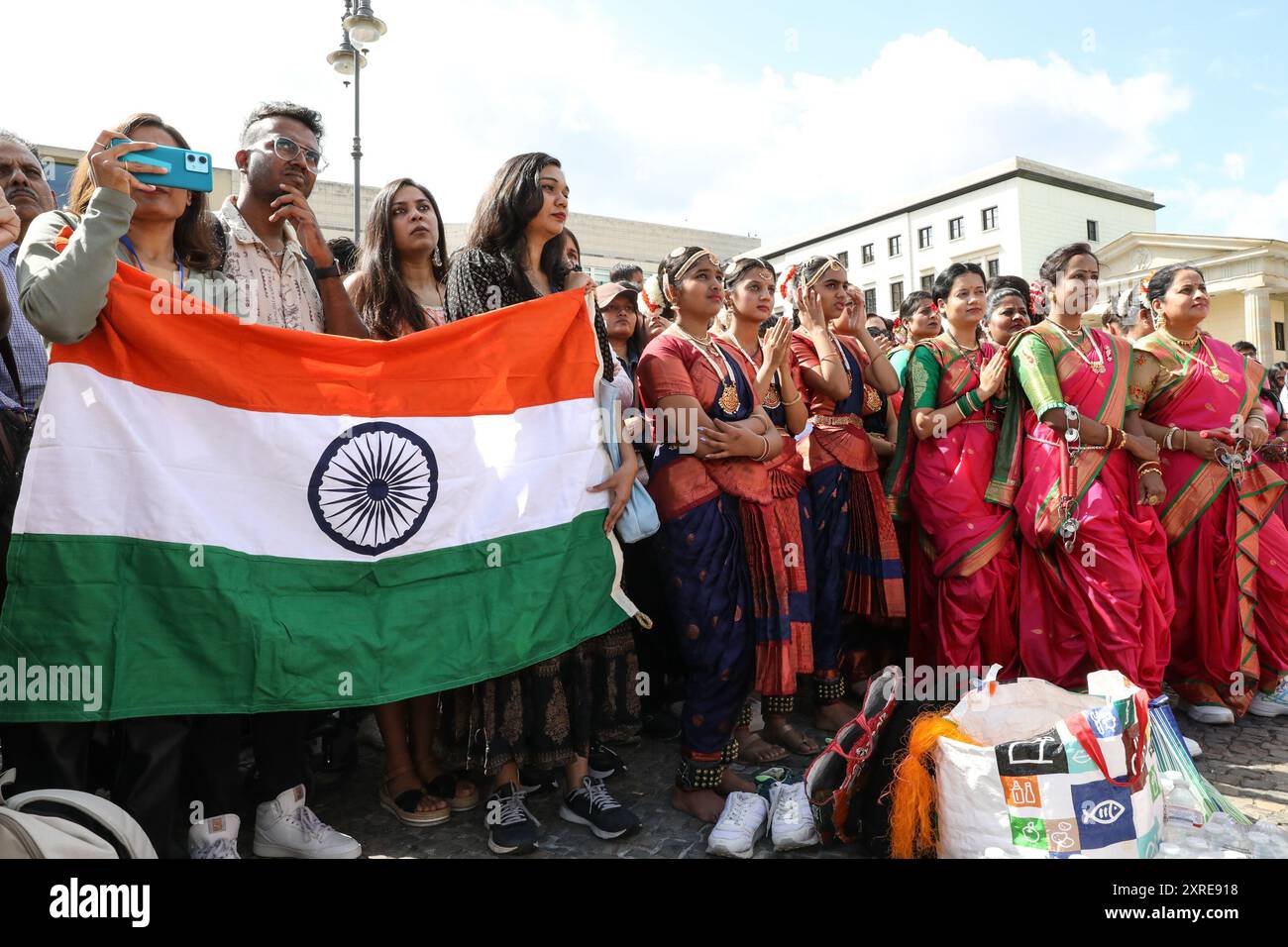 The Indian community in Berlin marked India's 78th Independence Day ...