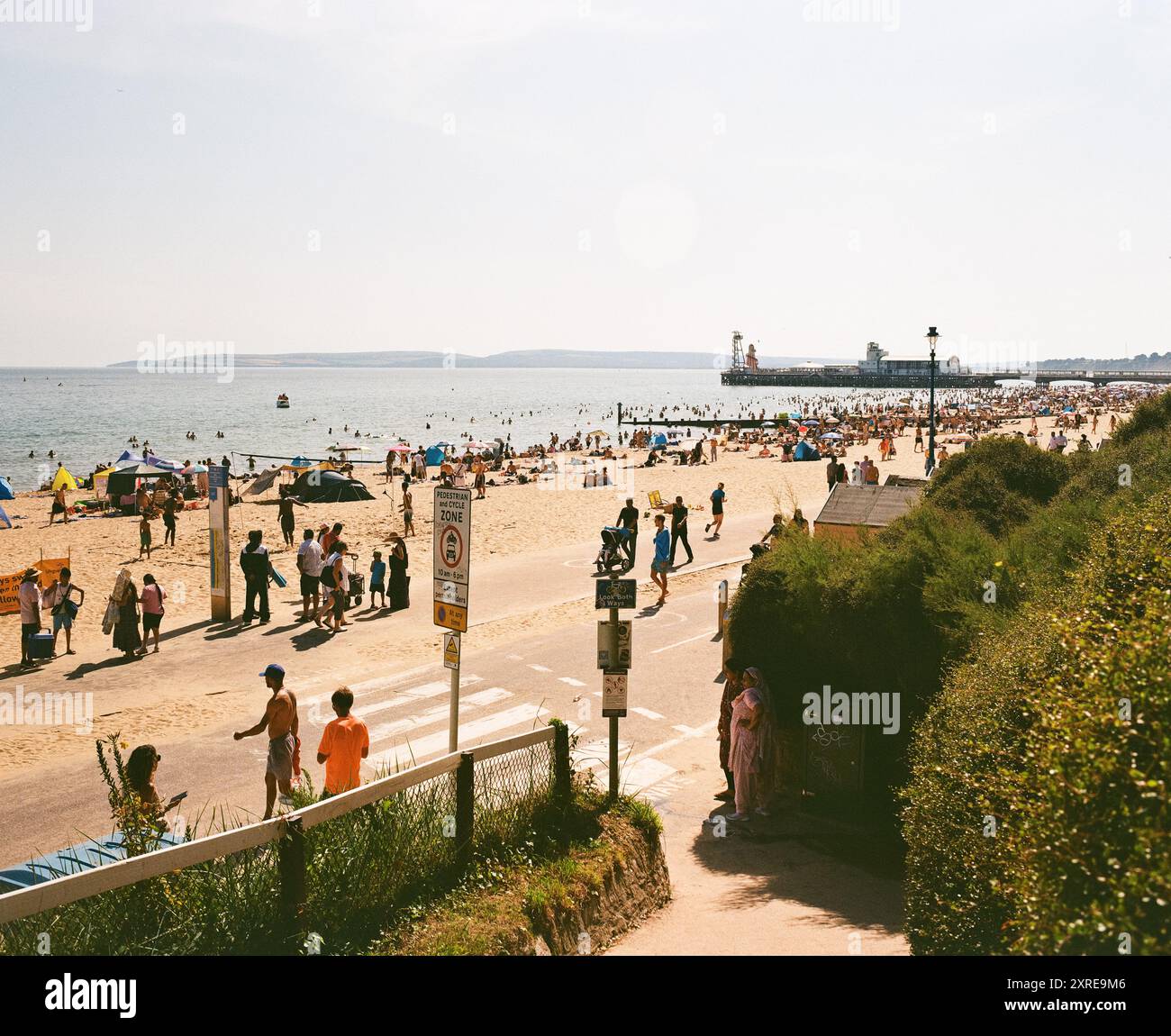 Bournemouth beach, Dorset, England, United Kingdom Stock Photo - Alamy