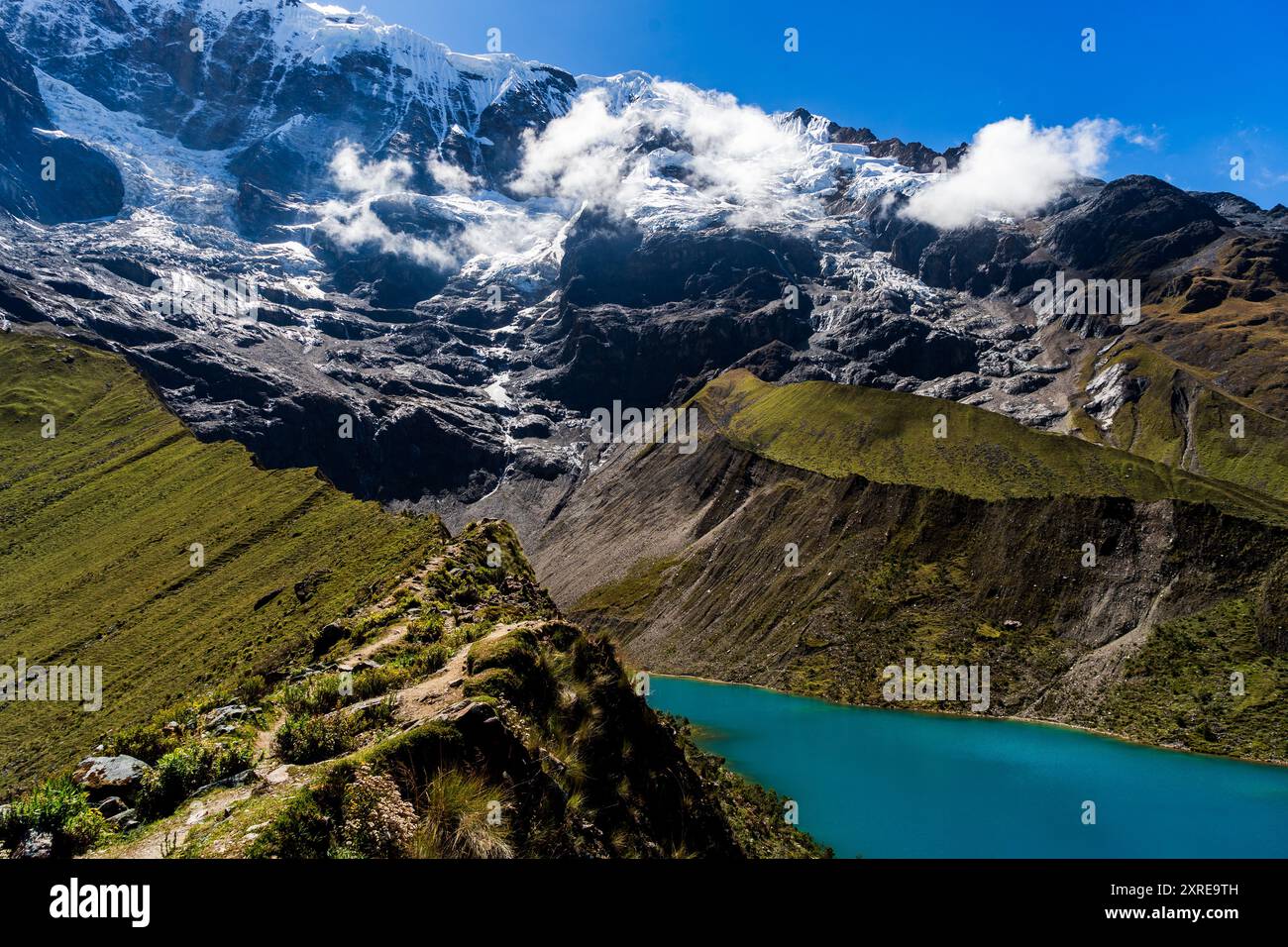 The Turquoise Gem of Peru’s Andes Stock Photo - Alamy