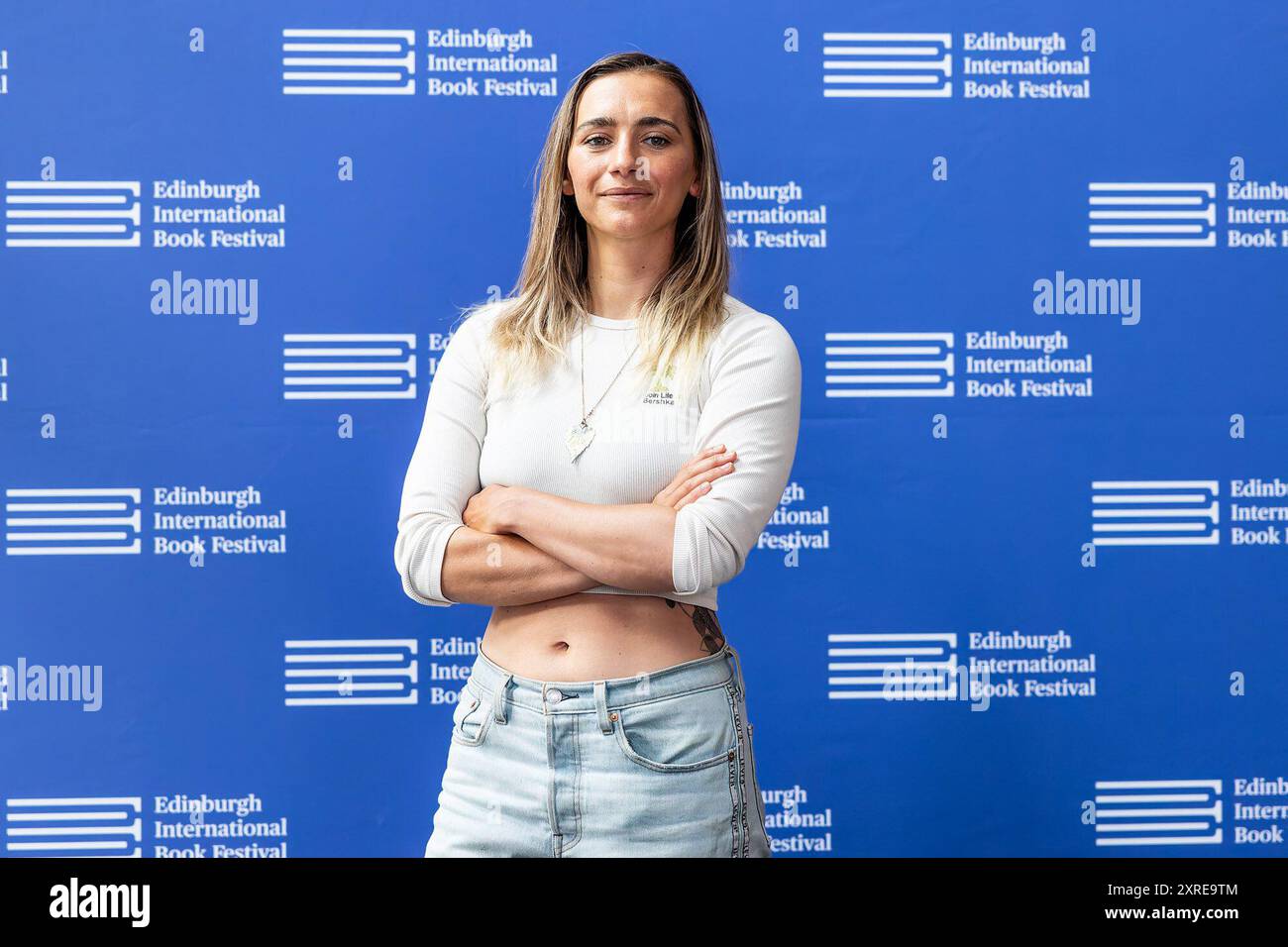 Edinburgh, United Kingdom. 10 August, 2024 Pictured: Grace Blakeley ...