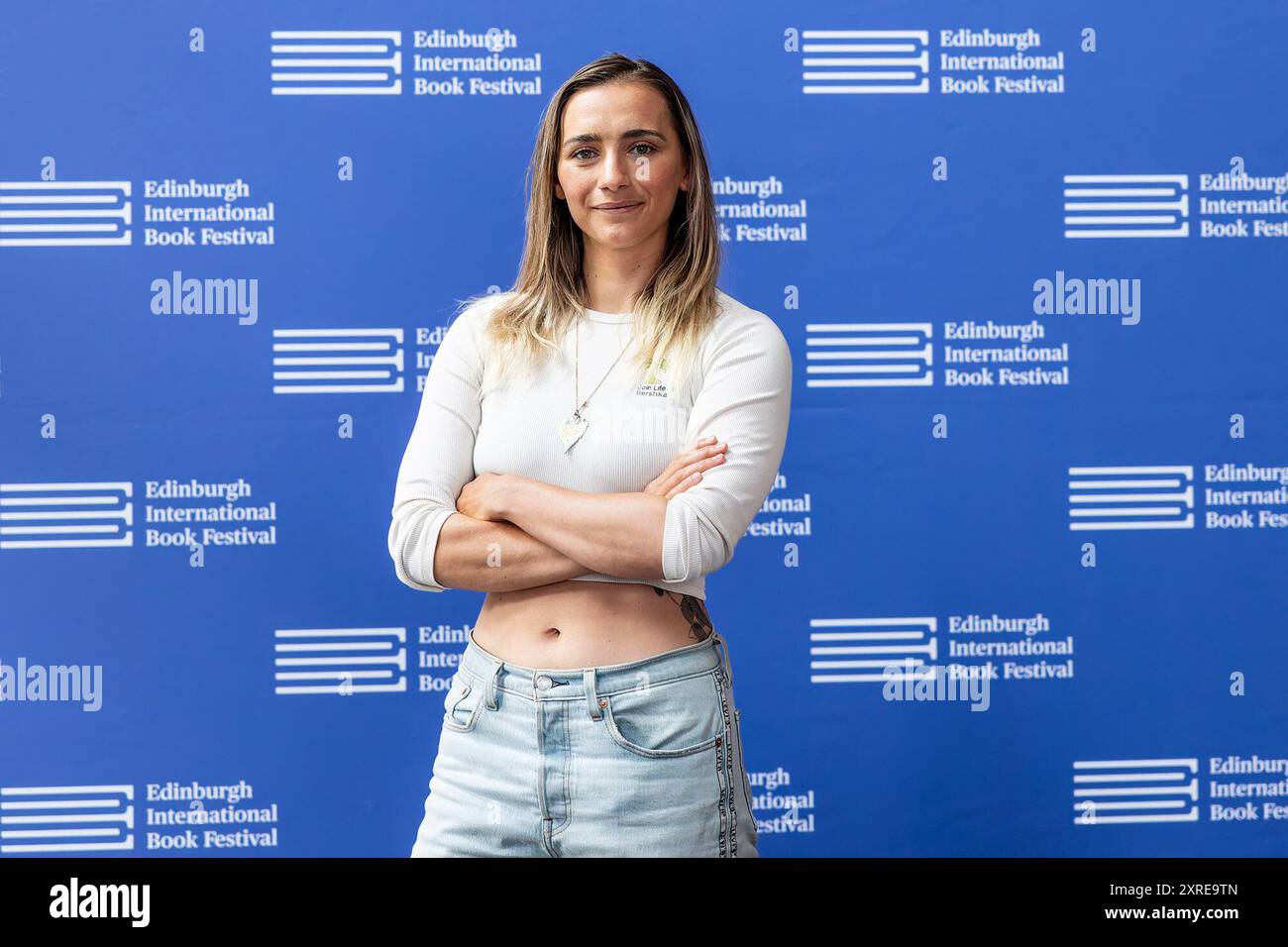 Edinburgh, United Kingdom. 10 August, 2024 Pictured: Grace Blakeley ...