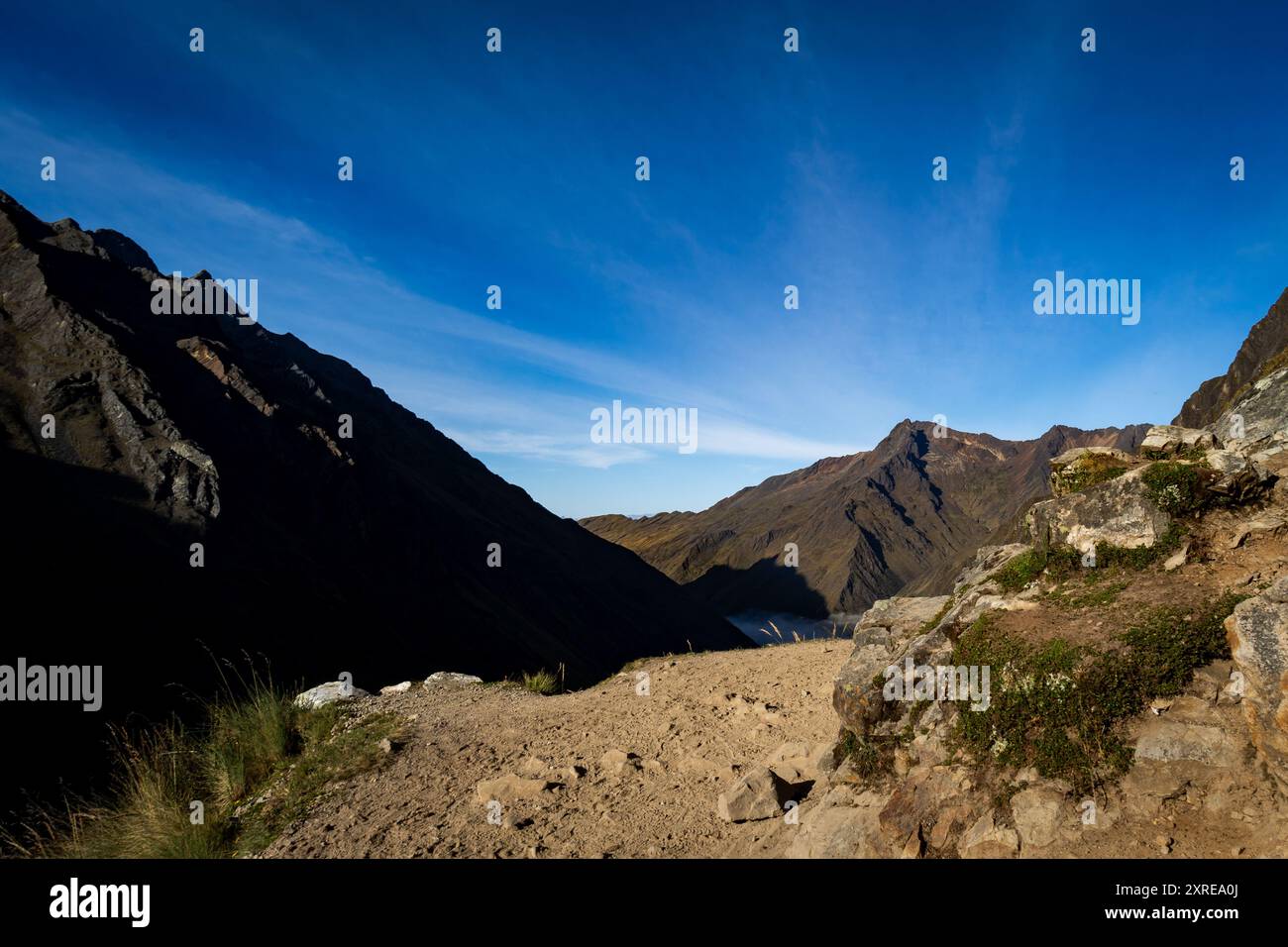 Rugged scenery high in andes hi-res stock photography and images - Alamy