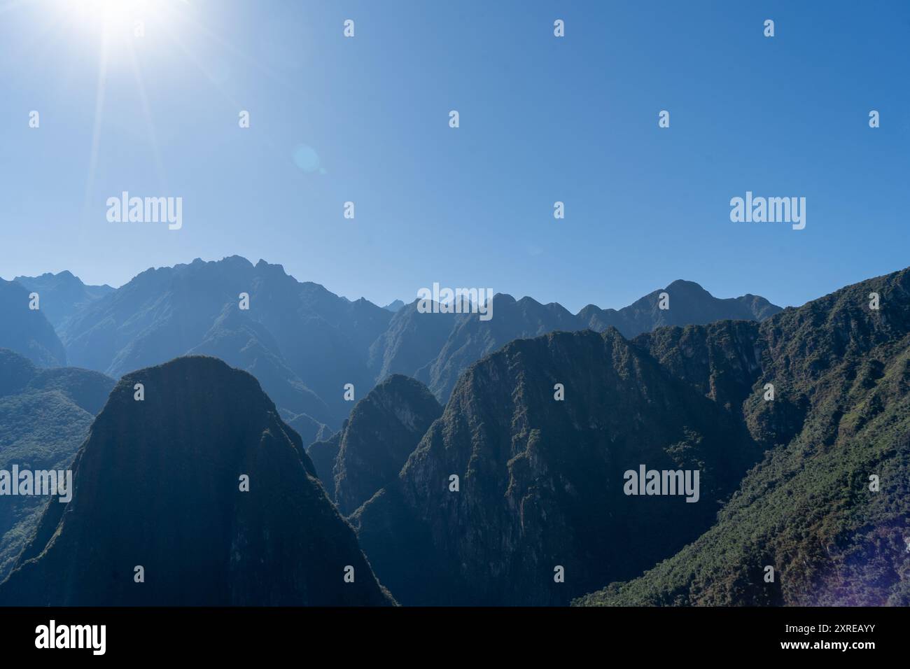 Peruvian Andes, a Majestic Mountain Valley Stock Photo - Alamy