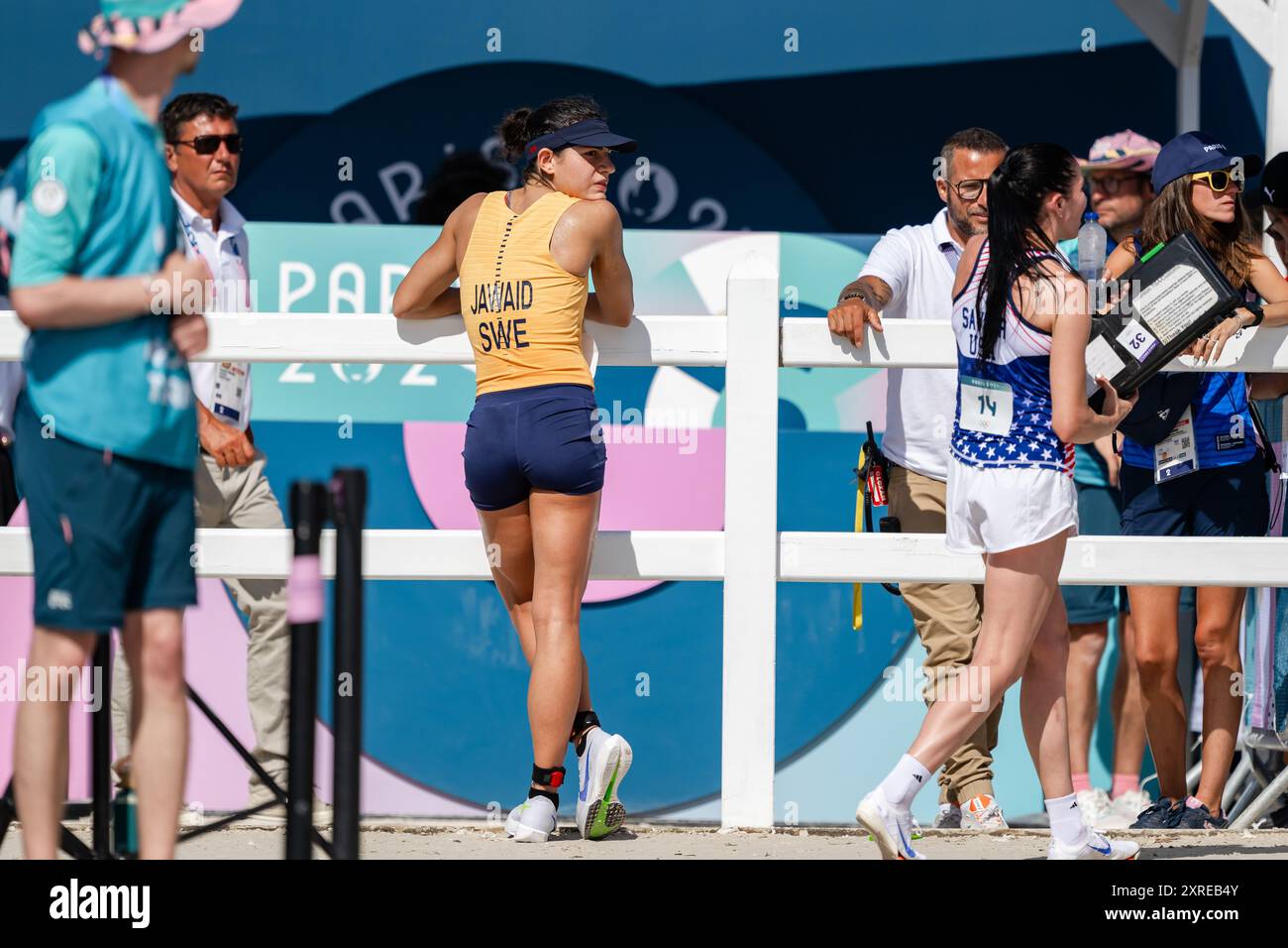 Marlena Jawaid of, Sweden. , . after competing in women's modern ...