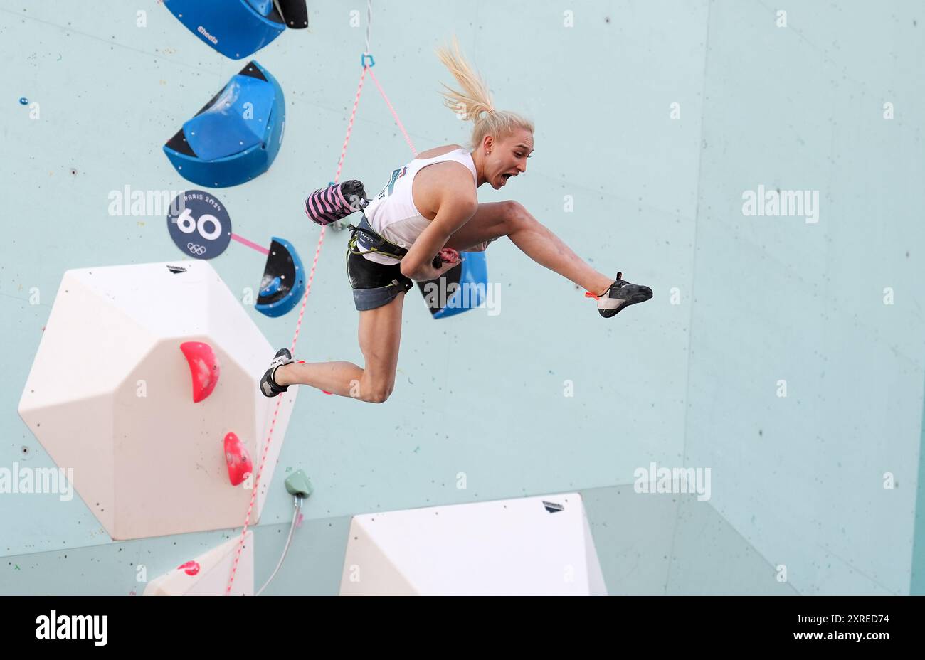 Slovenia's Janja Garnbret during the Women's Boulder & Lead, Final at ...