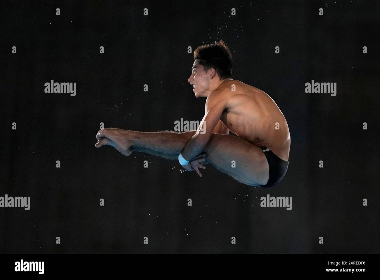 Mexico's Randal Willars Valdez competes in the men's 10m platform ...