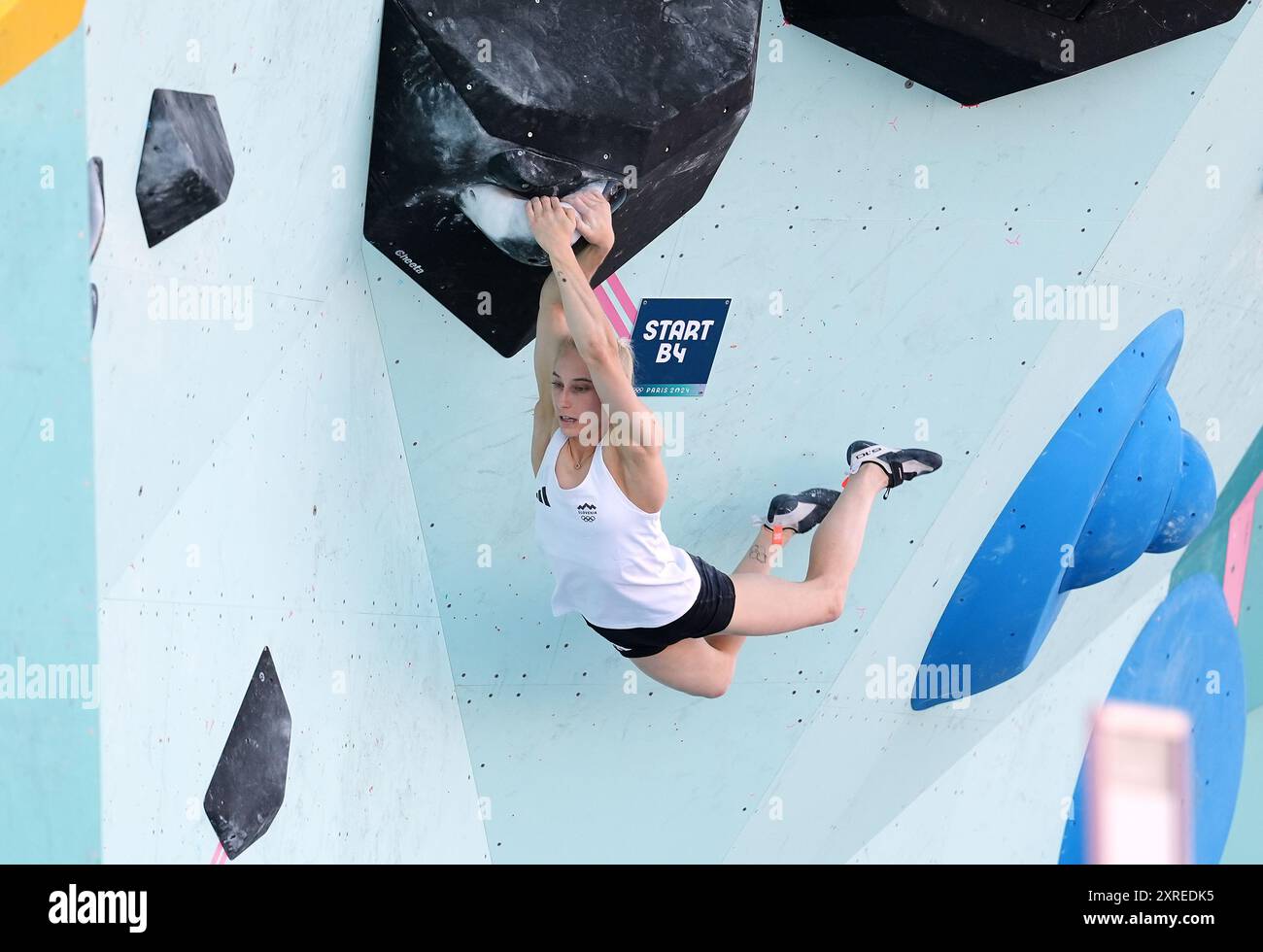 Slovenia's Janja Garnbret during the Women's Boulder & Lead, Final at ...