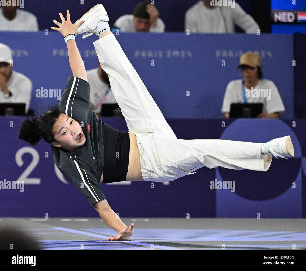 Paris, Fra. 09th Aug, 2024. B-Girl 671 of Team People's Republic of ...