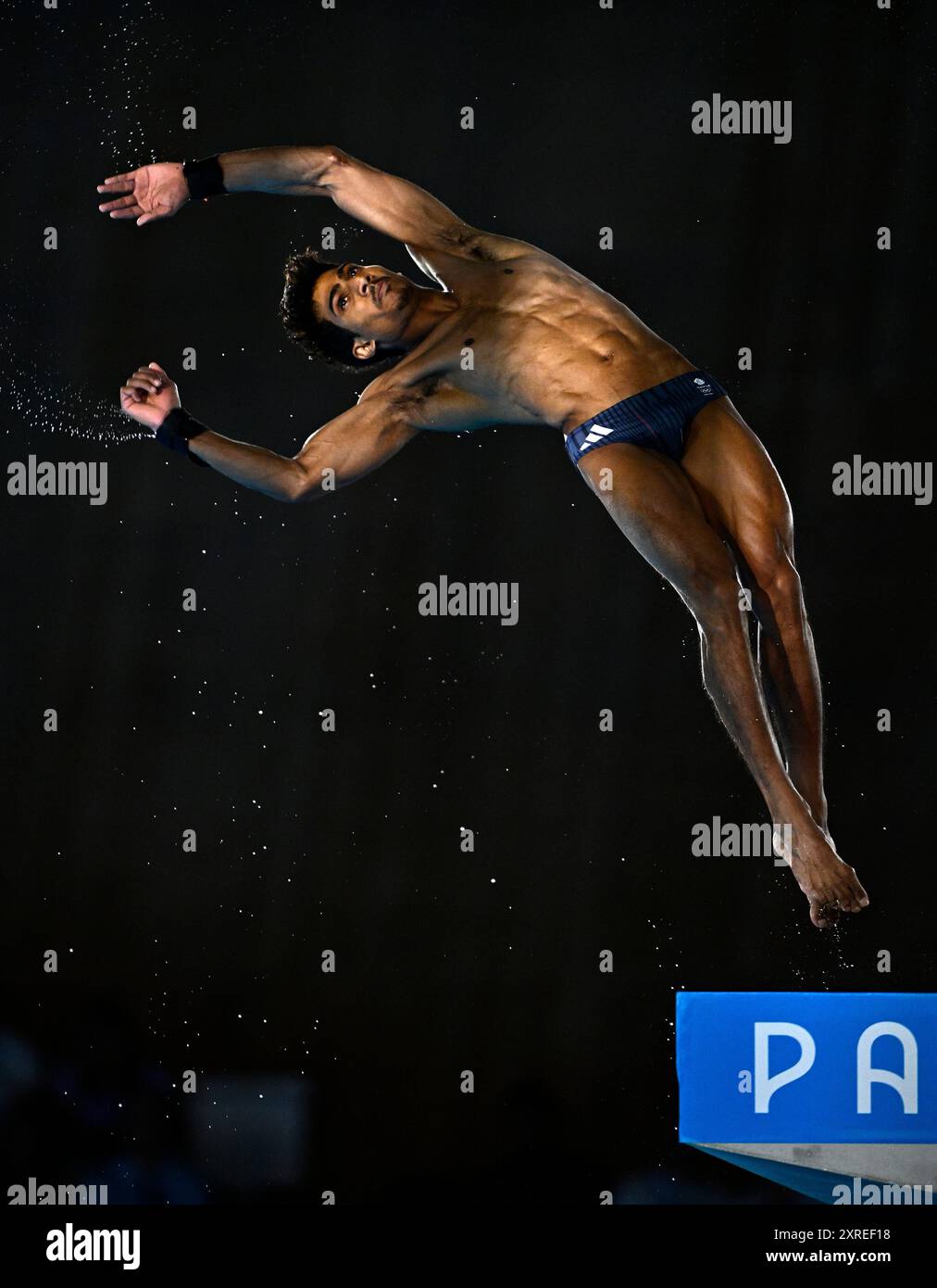 Saint Denis. 10th Aug, 2024. Kyle Kothari of Great Britain competes ...