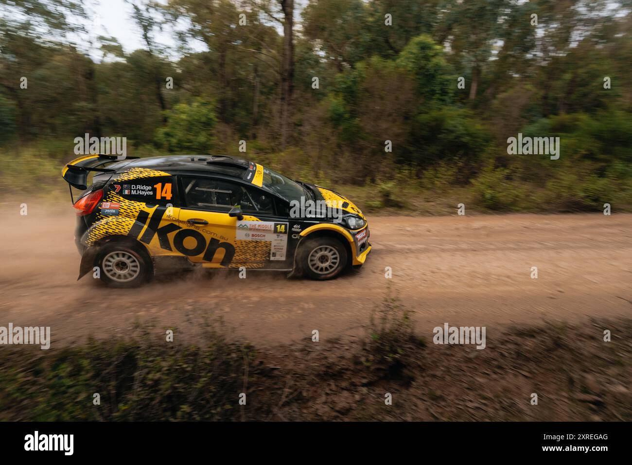 Heyfield, Victoria, Australia. 10th Aug, 2024. DEAN RIDGE & MUIREANN ...