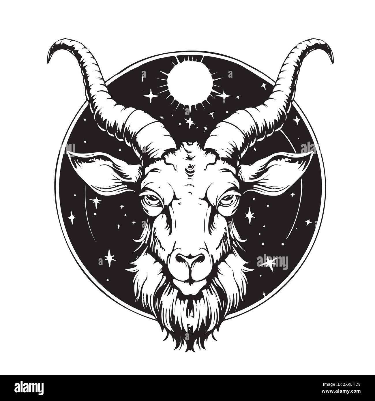 Capricorn Goat Art